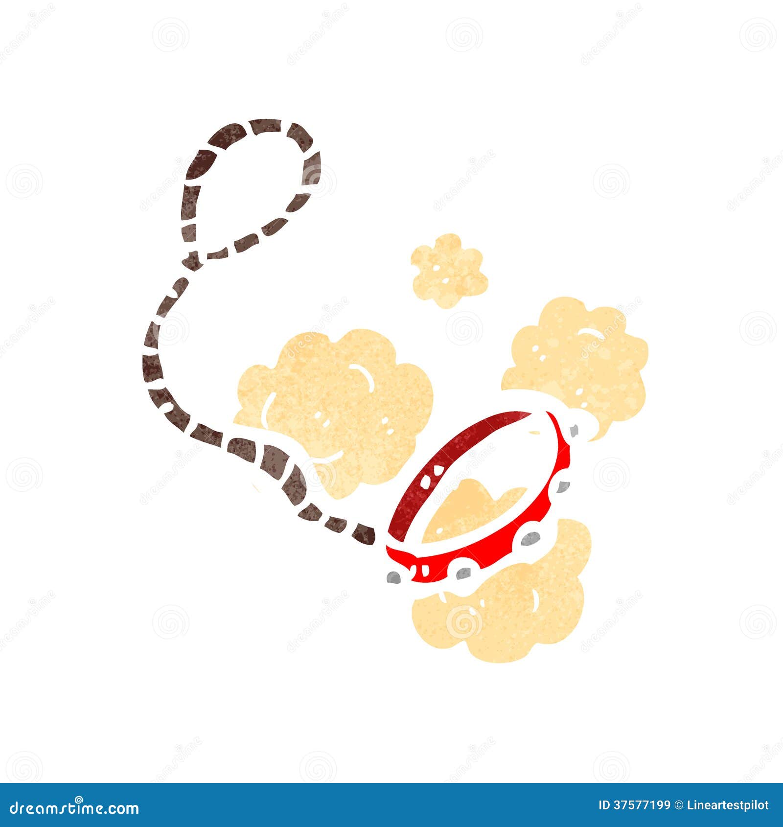 Cartoon dog lead stock vector. Illustration of crazy - 37577199