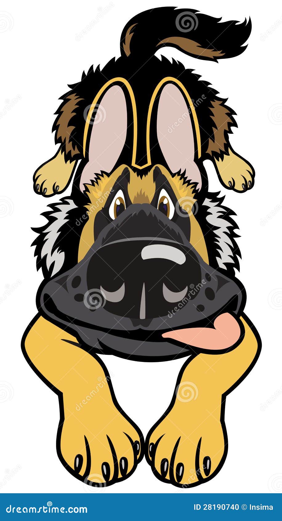 Cartoon Doggy Vector Illustration Set | CartoonDealer.com #118439570