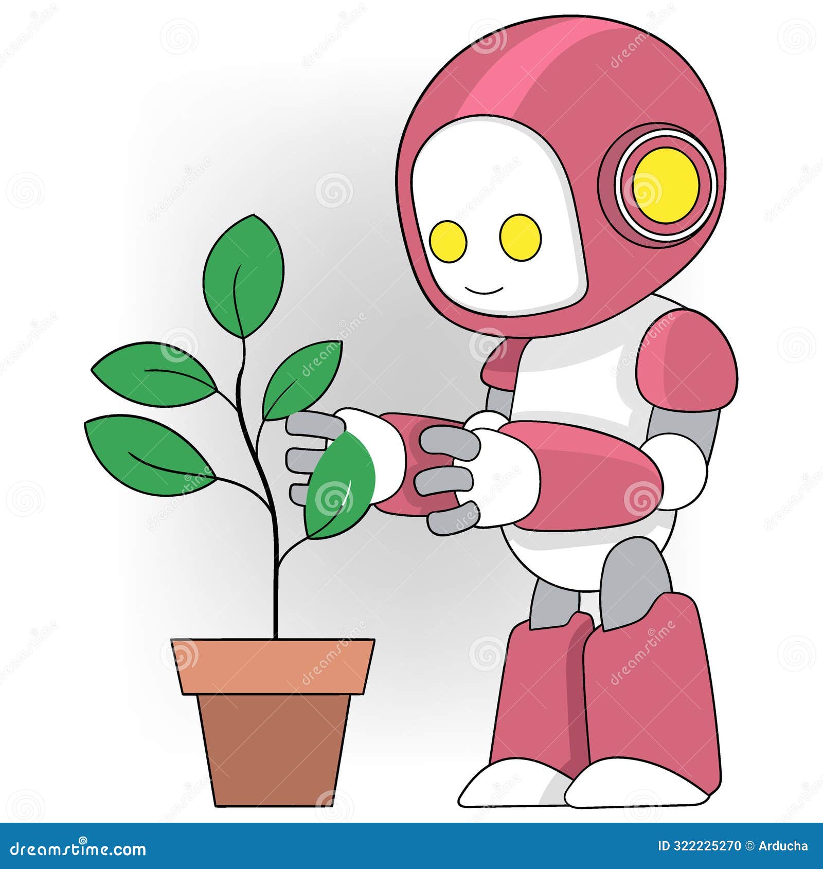 Cartoon Doodle Illustration of Modern Environmentally Friendly ...