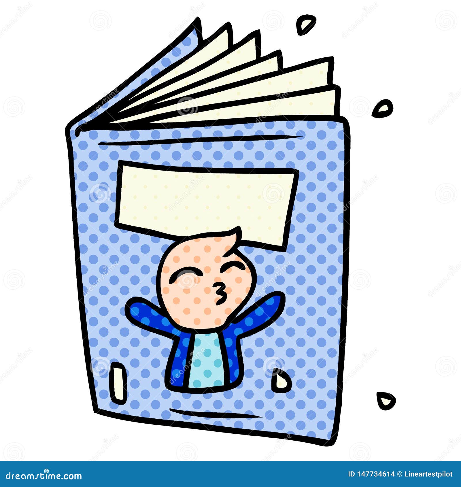 Cartoon Doodle of a Magazine Stock Vector - Illustration of reading ...