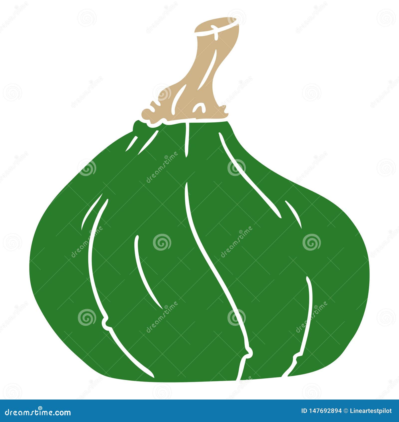 Cartoon doodle of a squash stock vector. Illustration of clip - 147692894