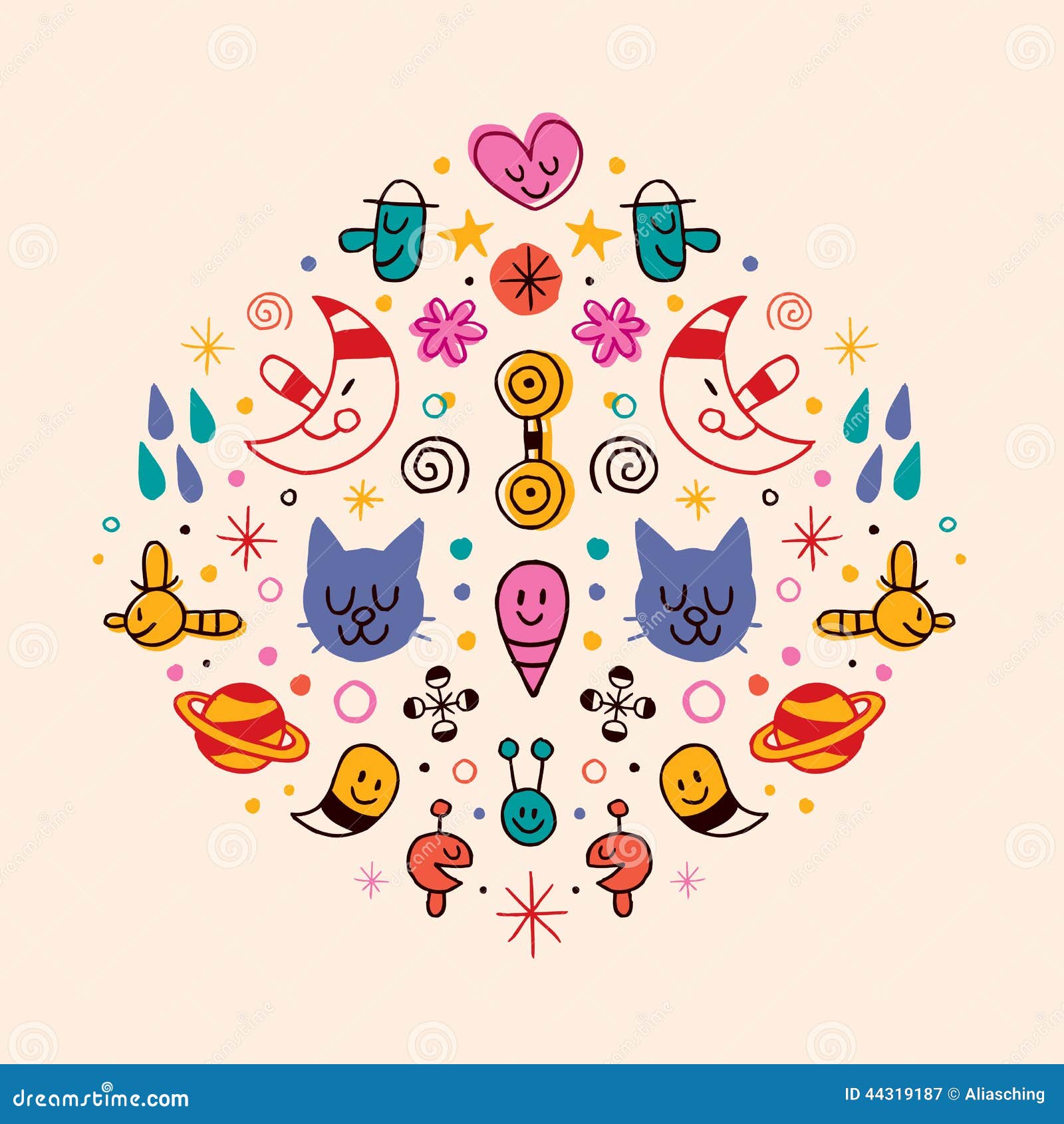 Cartoon Doodle Vector Illustration Stock Vector - Illustration of drawn ...