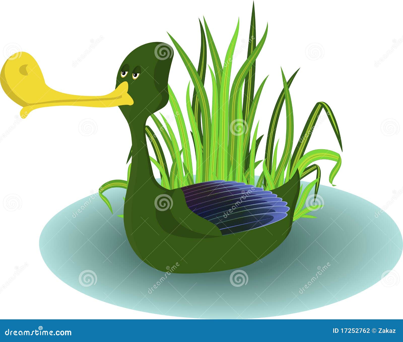 Drake Vector Illustration | CartoonDealer.com #8066754