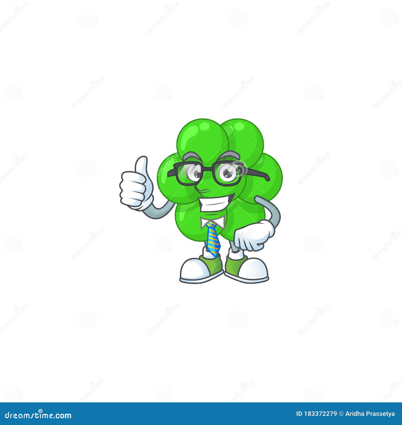 Cartoon Drawing Concept of Staphylococcus Aureus As a Successful ...