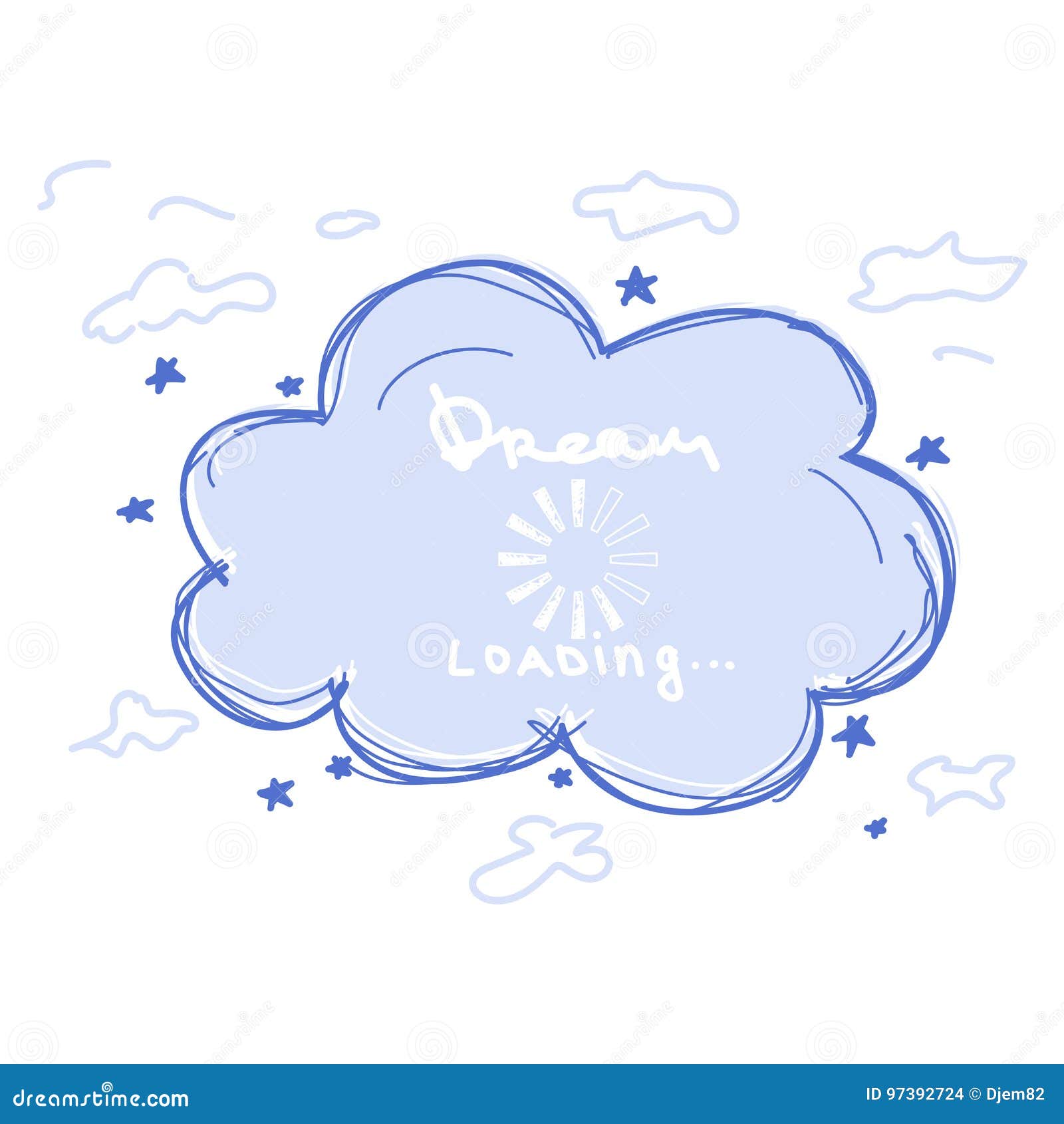 Dream - Infinity Symbol. Repetition And Unlimited Cyclicity Sign Vector ...
