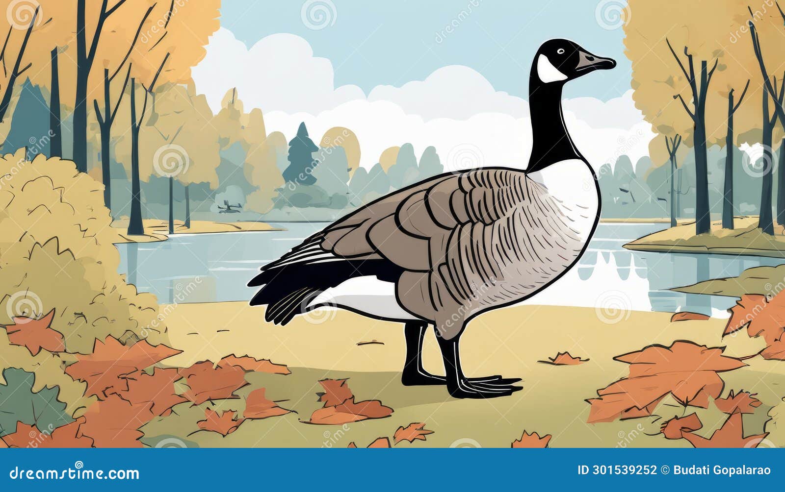 A Duck With Oil-covered Feathers In Waste And Plastic-polluted Water ...