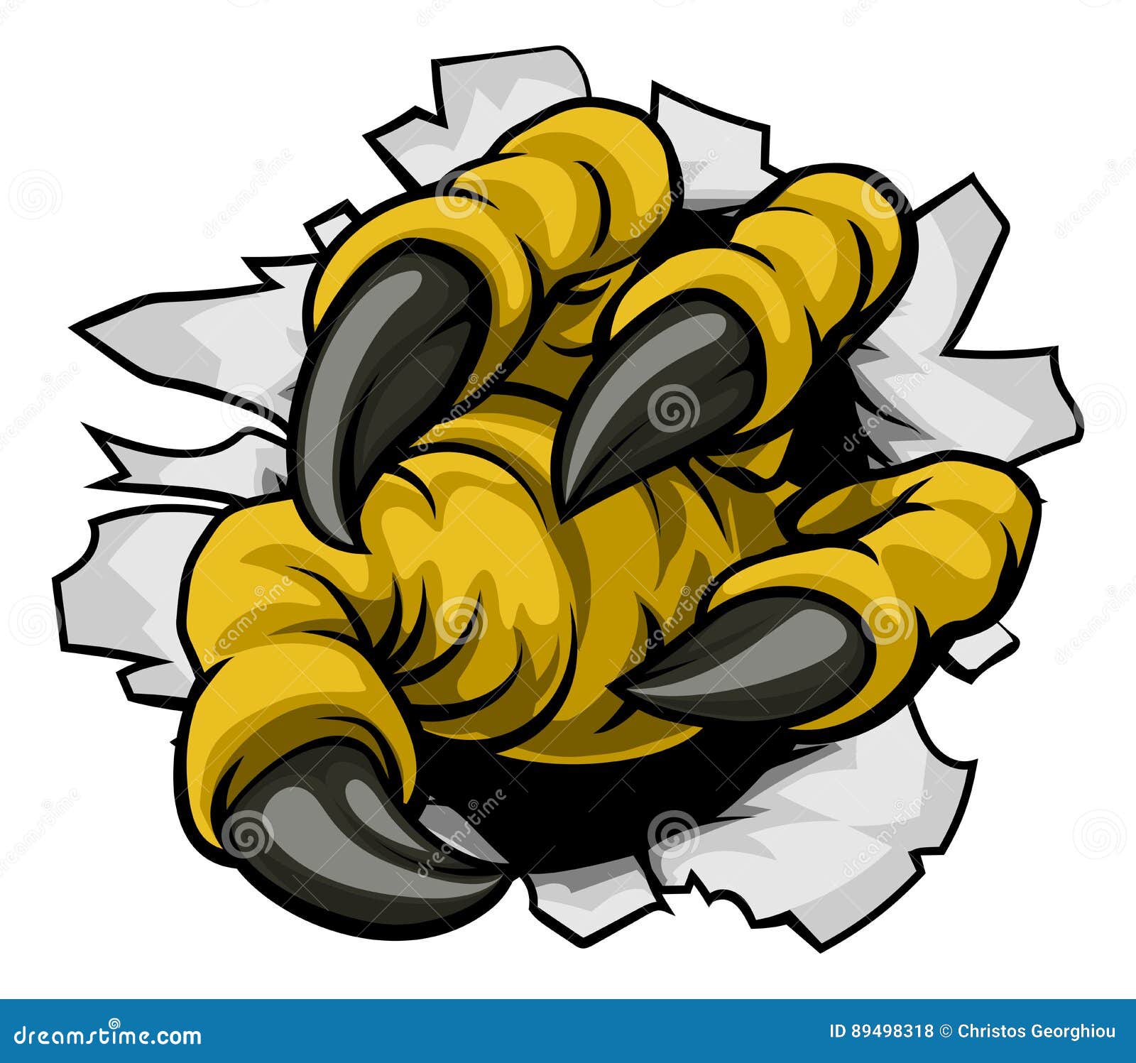 Claws Tearing Clipart