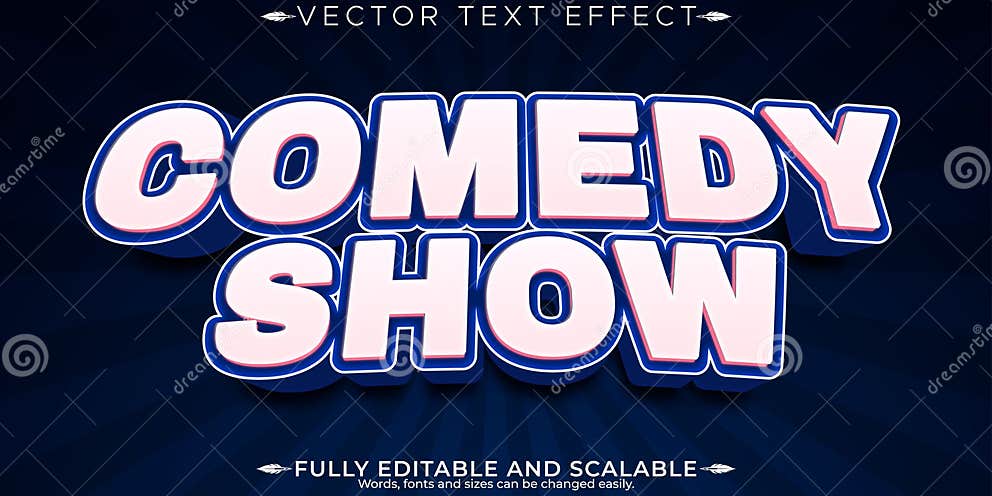 Cartoon Editable Text Effect, Editable Show and Animated Text Style ...