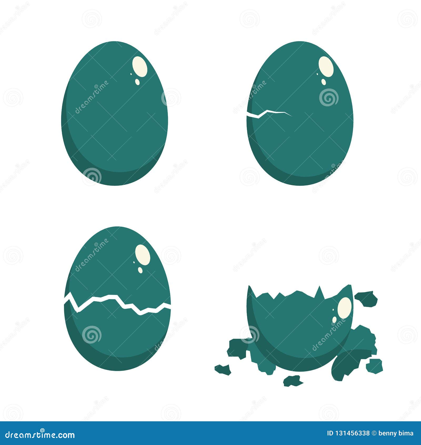 Egg cracks 6 stock vector. Illustration of background - 131456338