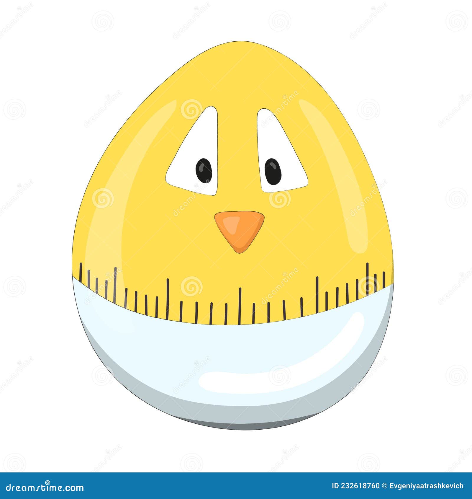 Cartoon Egg Timer Stock Vector Illustration Of House 232618760