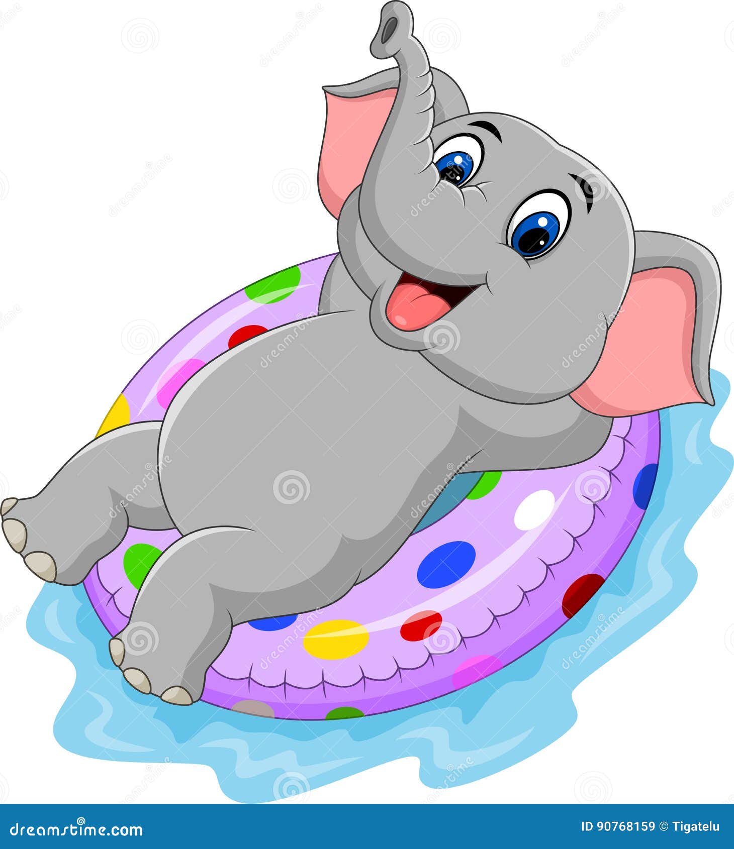 Inflatable Ring. Swimming Pool Circle Toys. Donut, Rainbow, Watermelon ...