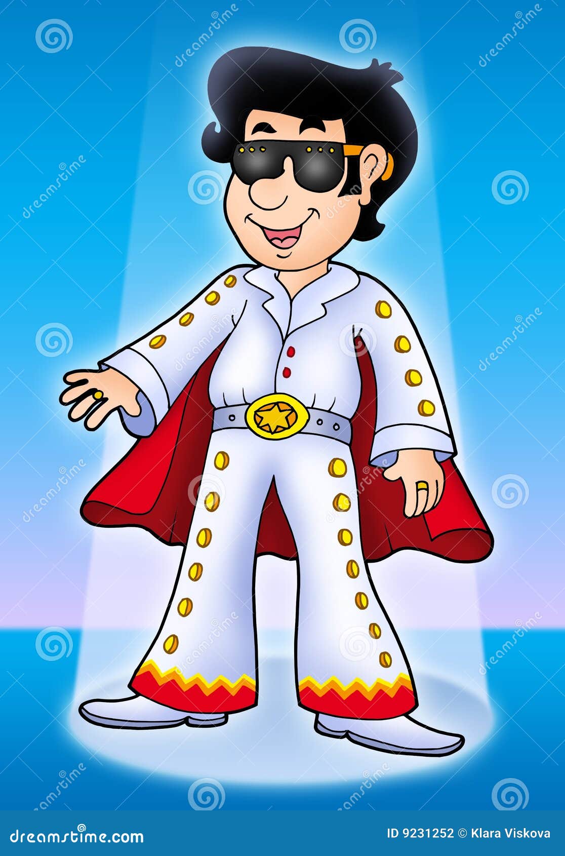 Elvis Cartoon | CartoonDealer.com #13619225