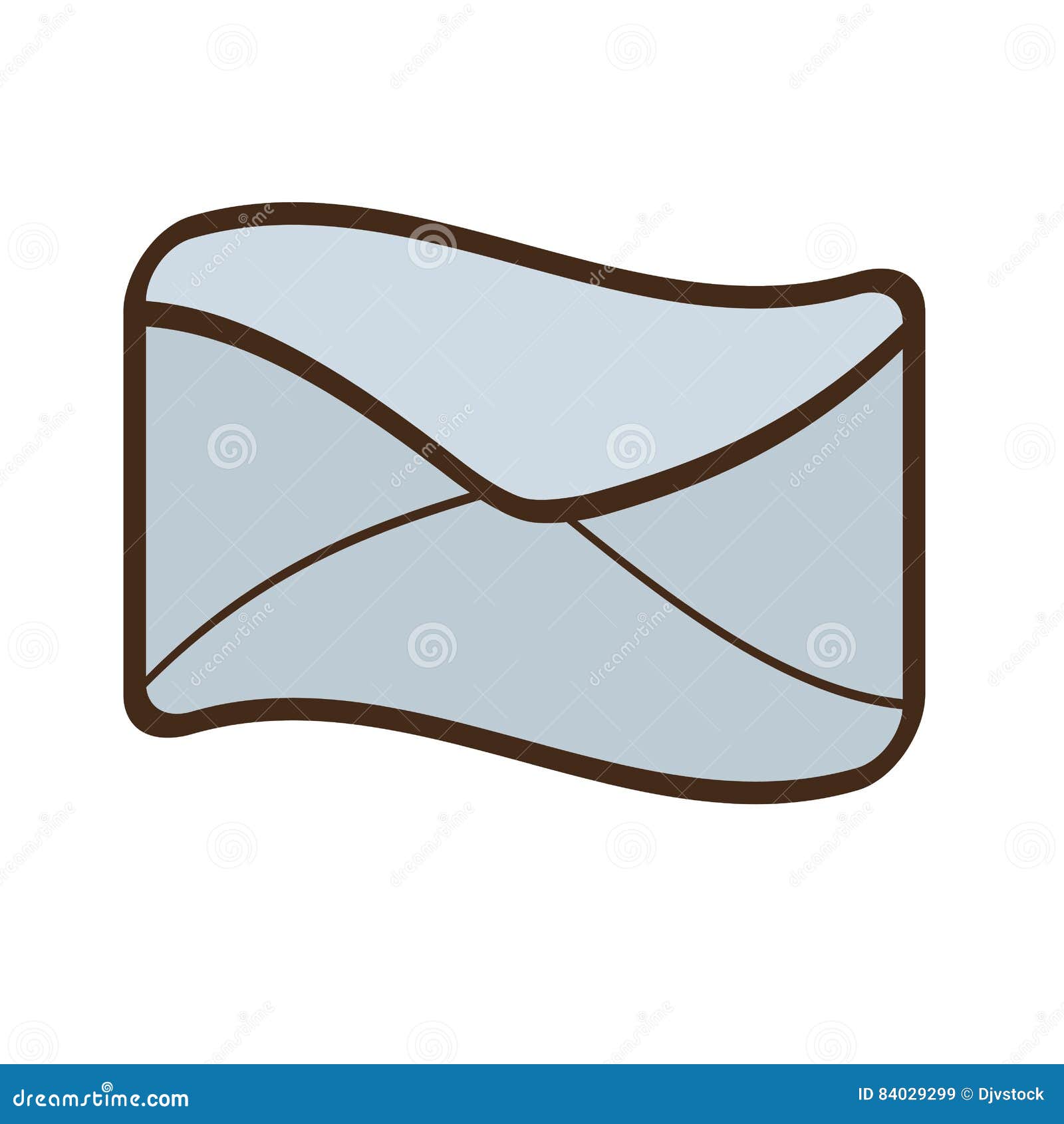 Cartoon Email Online Inbox Communication Stock Illustration ...