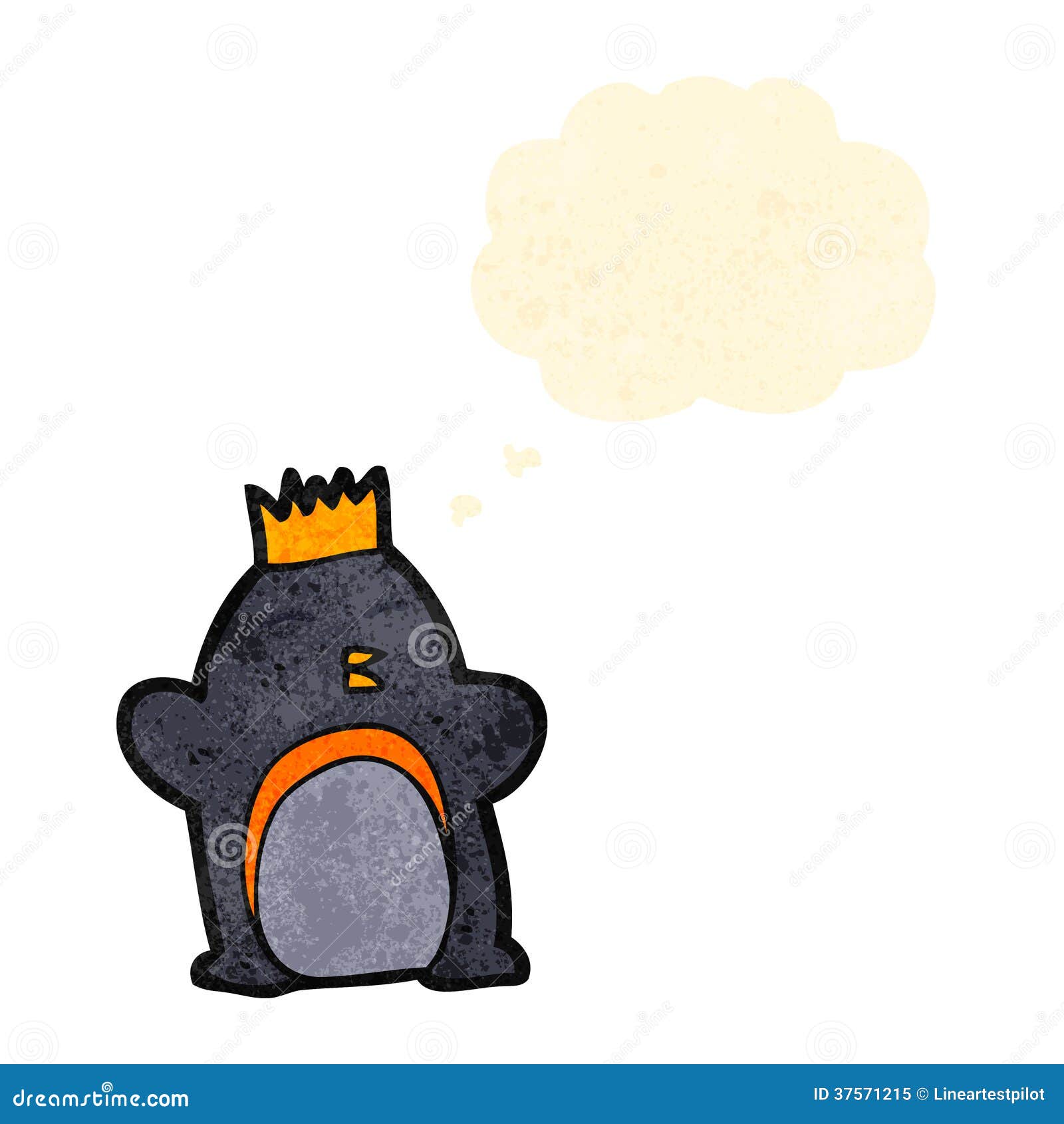 Cartoon Emperor Penguin | CartoonDealer.com #37571215