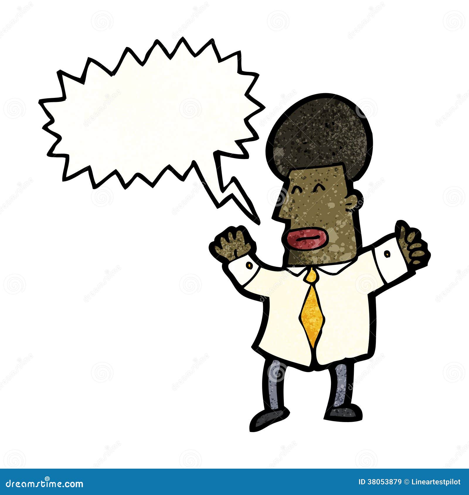 Cartoon Excited Business Guy Stock Vector - Illustration of clip, silly ...