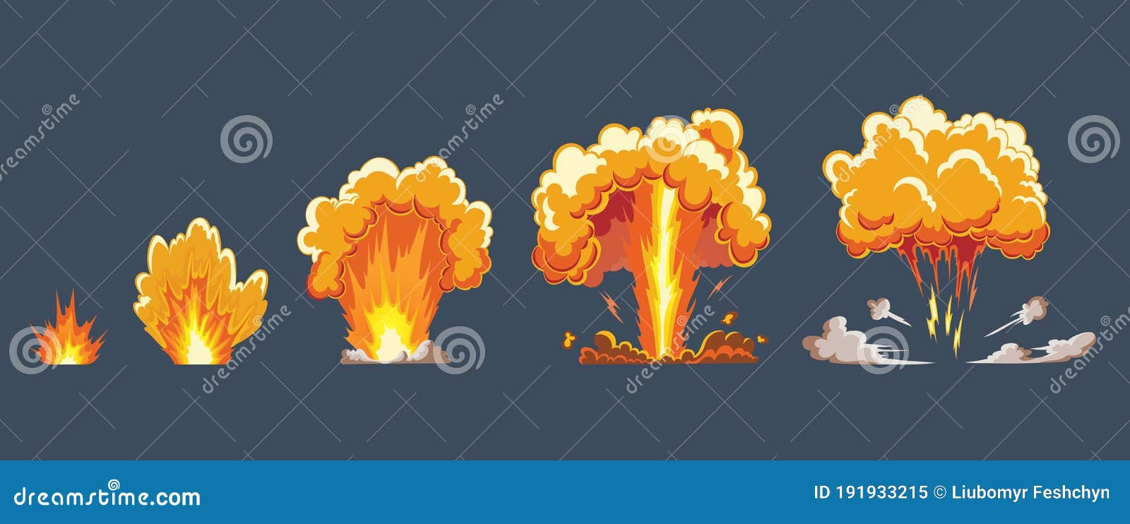 Explode Flash, Cartoon Explosion. International Pressurized Cylinder ...