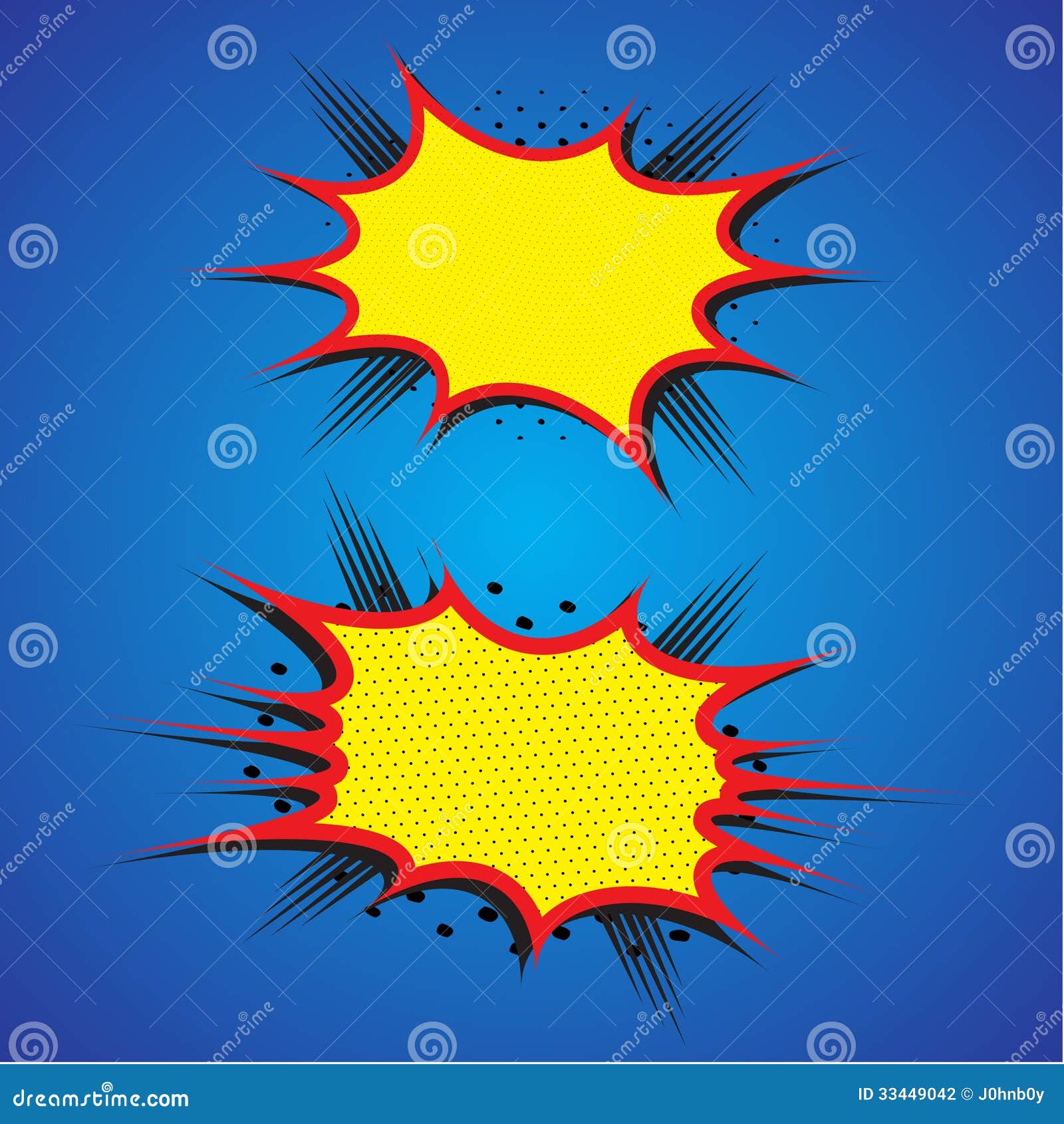 Cartoon Explosion Stock Photography - Image: 33449042