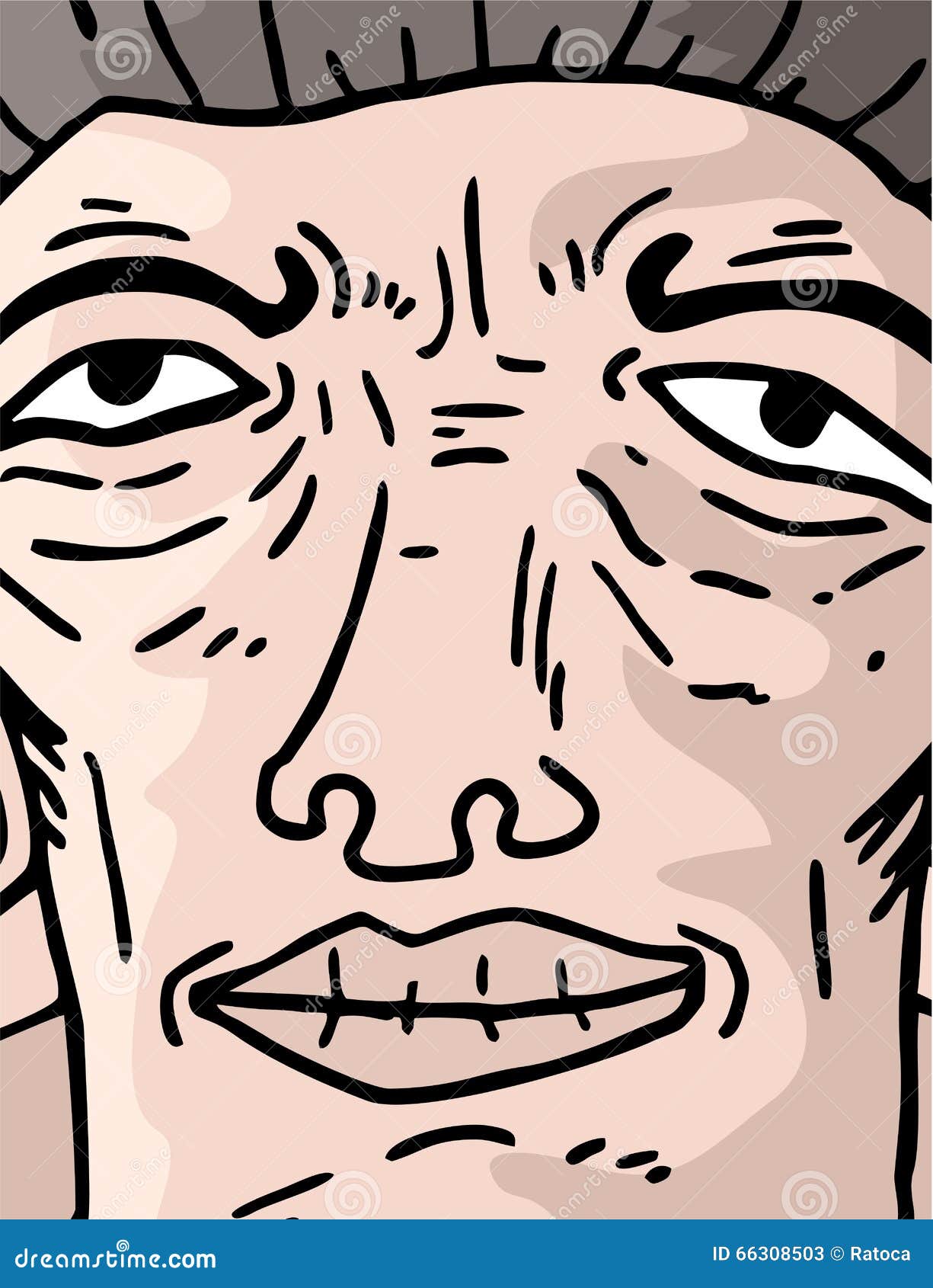 Cartoon expression stock vector. Illustration of creative - 66308503