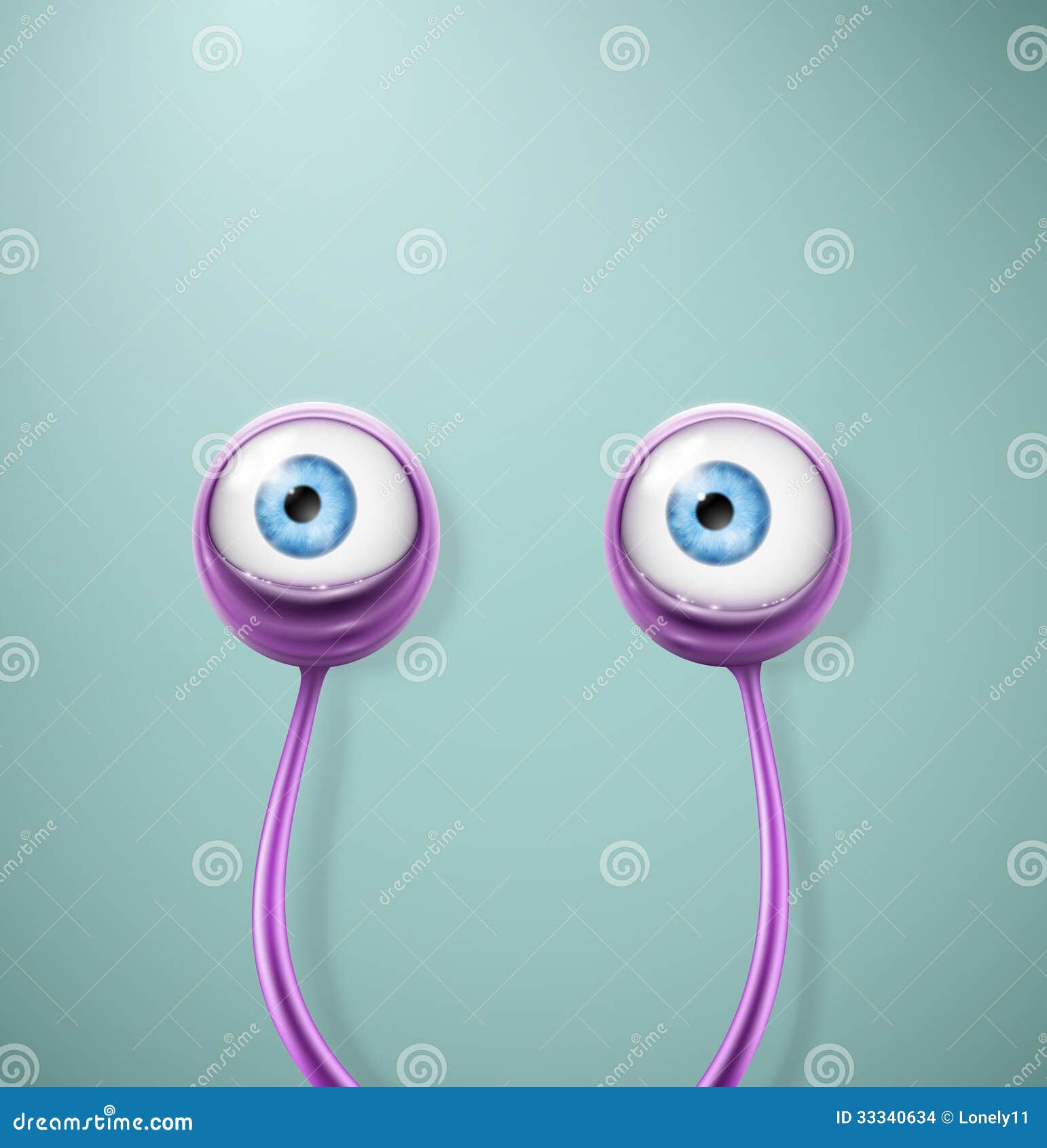 Cartoon Eyes Vector Illustration | CartoonDealer.com #33340634