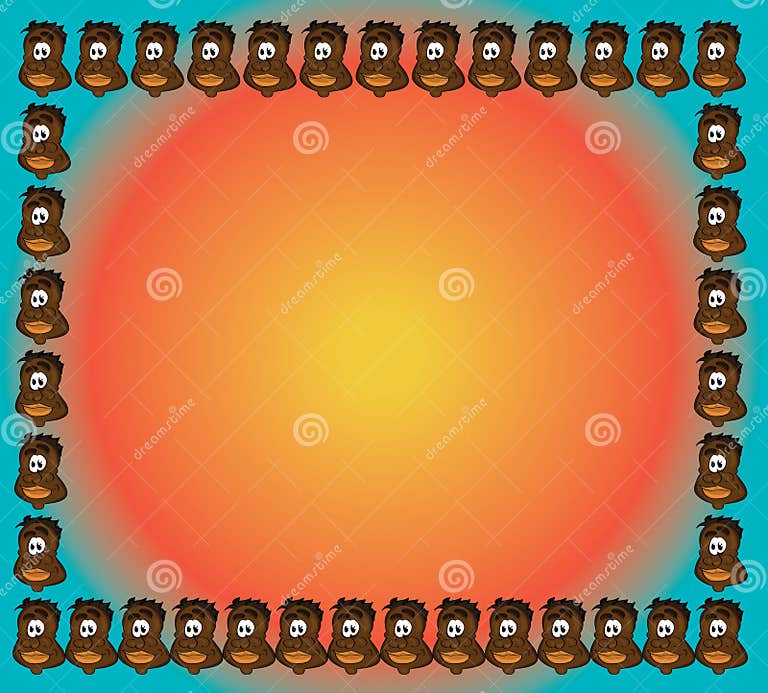 Cartoon face frame stock illustration. Illustration of lips - 40133331