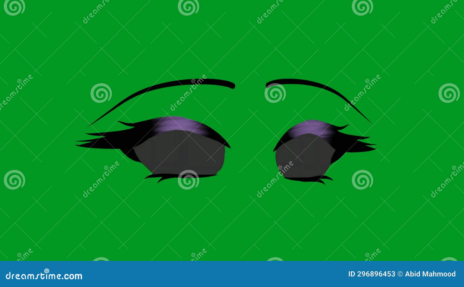 Cartoon Face High Quality Green Screen 4k Bacground Stock Video - Video ...