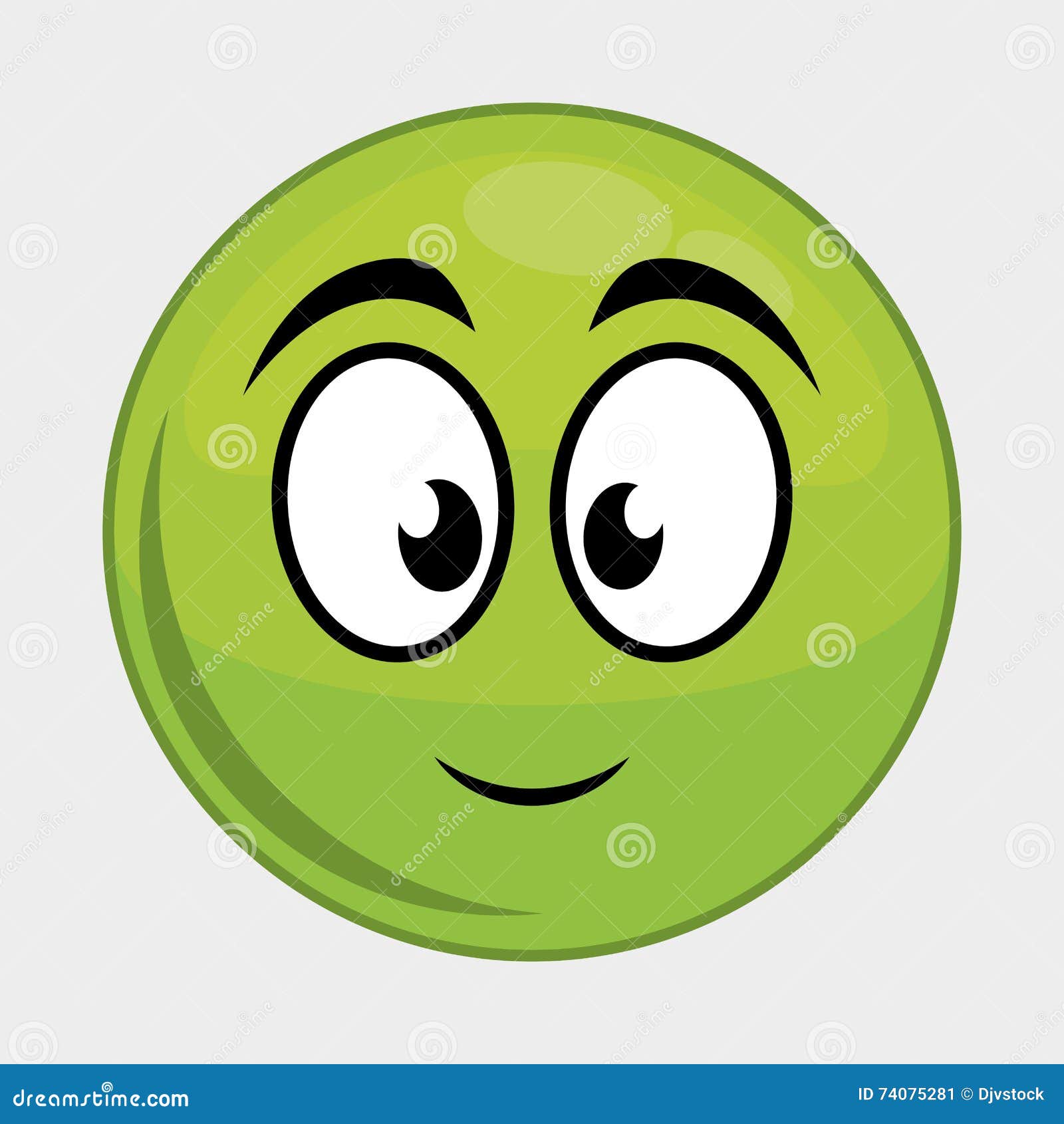 Cartoon Face Icon. Expression Design. Vector Graphic Stock Vector ...