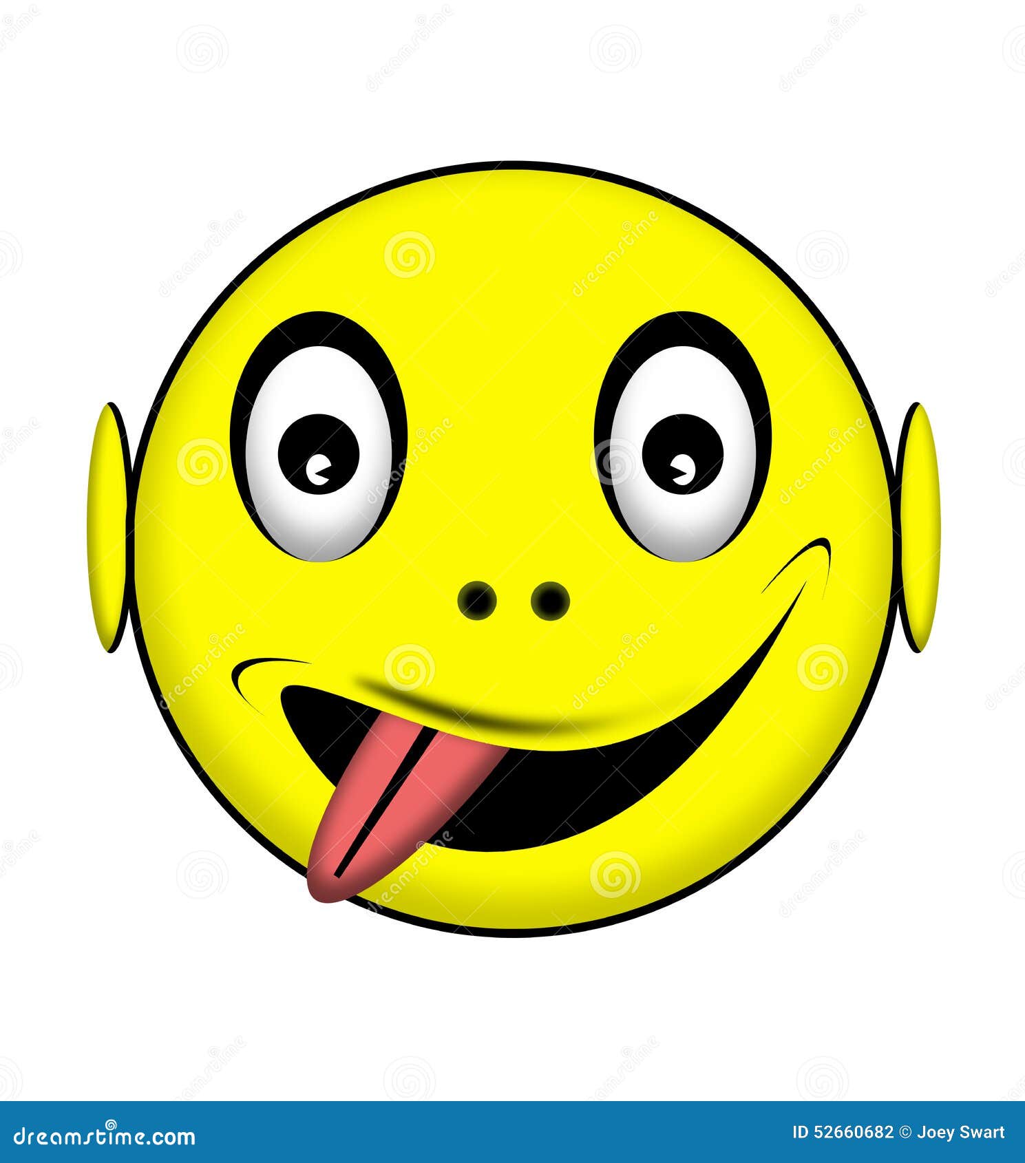 Cartoon face. stock illustration. Illustration of character - 52660682