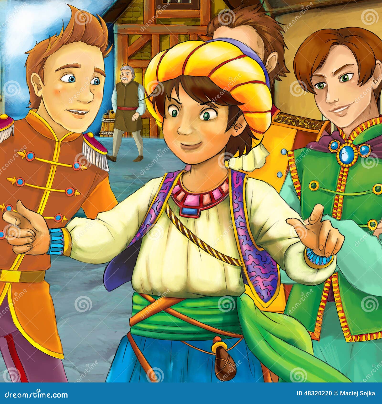 Fairy Tale Merchant Stock Illustrations – 660 Fairy Tale Merchant Stock ...