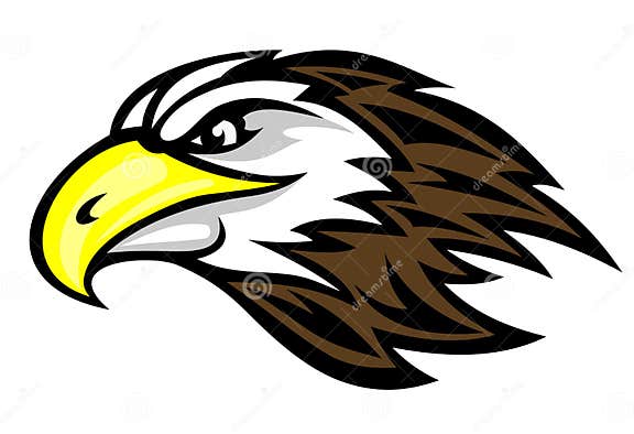 Cartoon falcon stock vector. Illustration of hawk, animal - 23332280