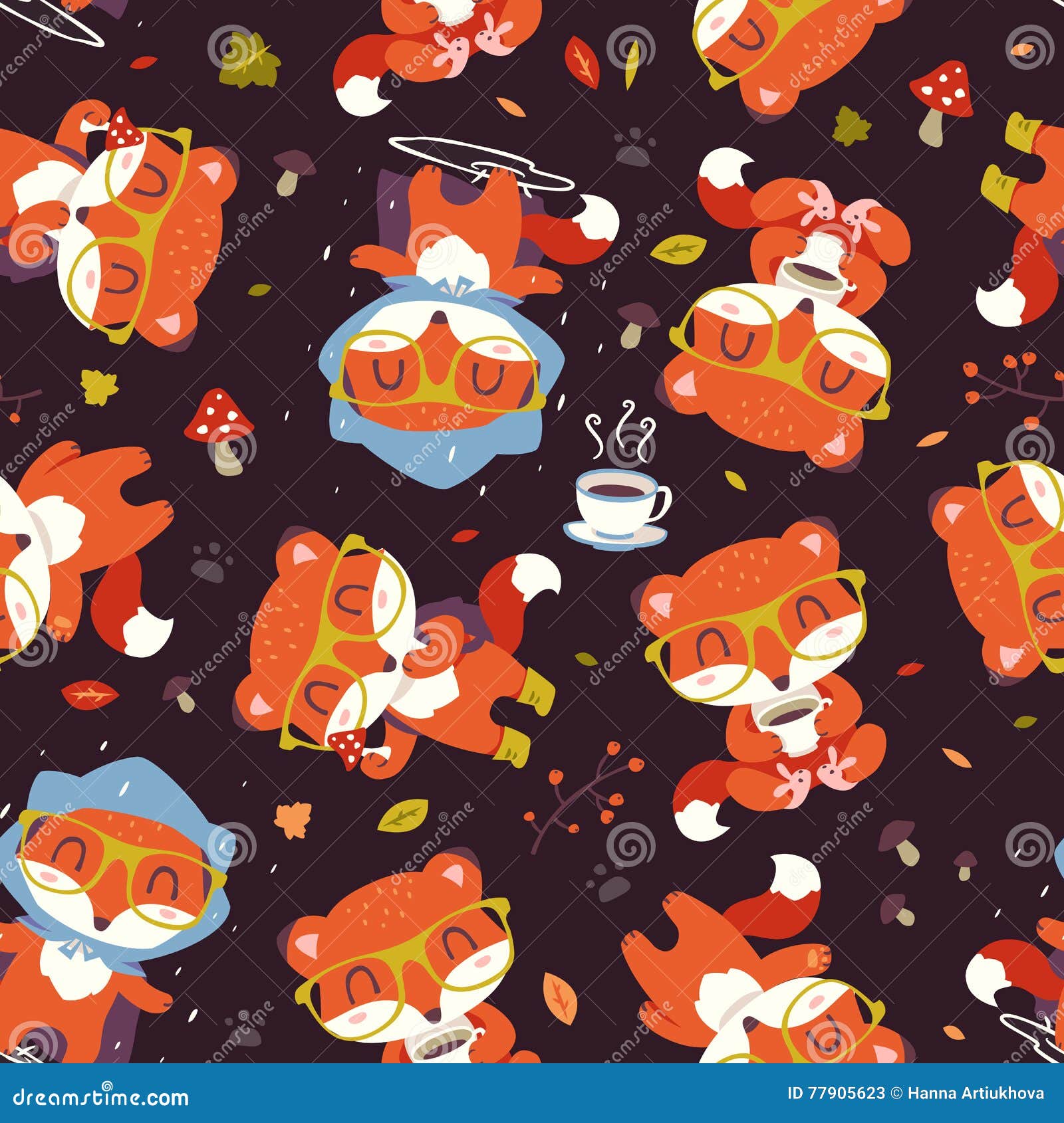 Cartoon Fall Gardener With Wheelbarrow, Leaves And Tools Vector ...