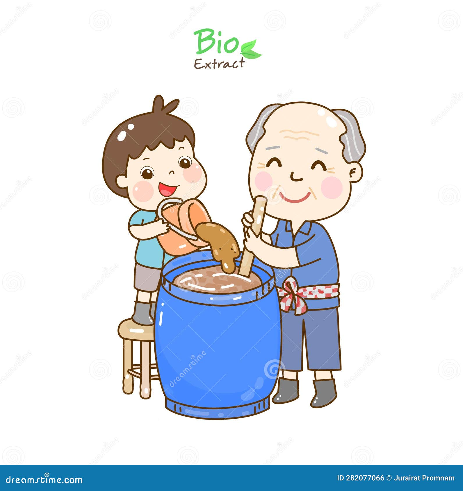 Cartoon Farmer for Farming Character. Stock Illustration - Illustration ...