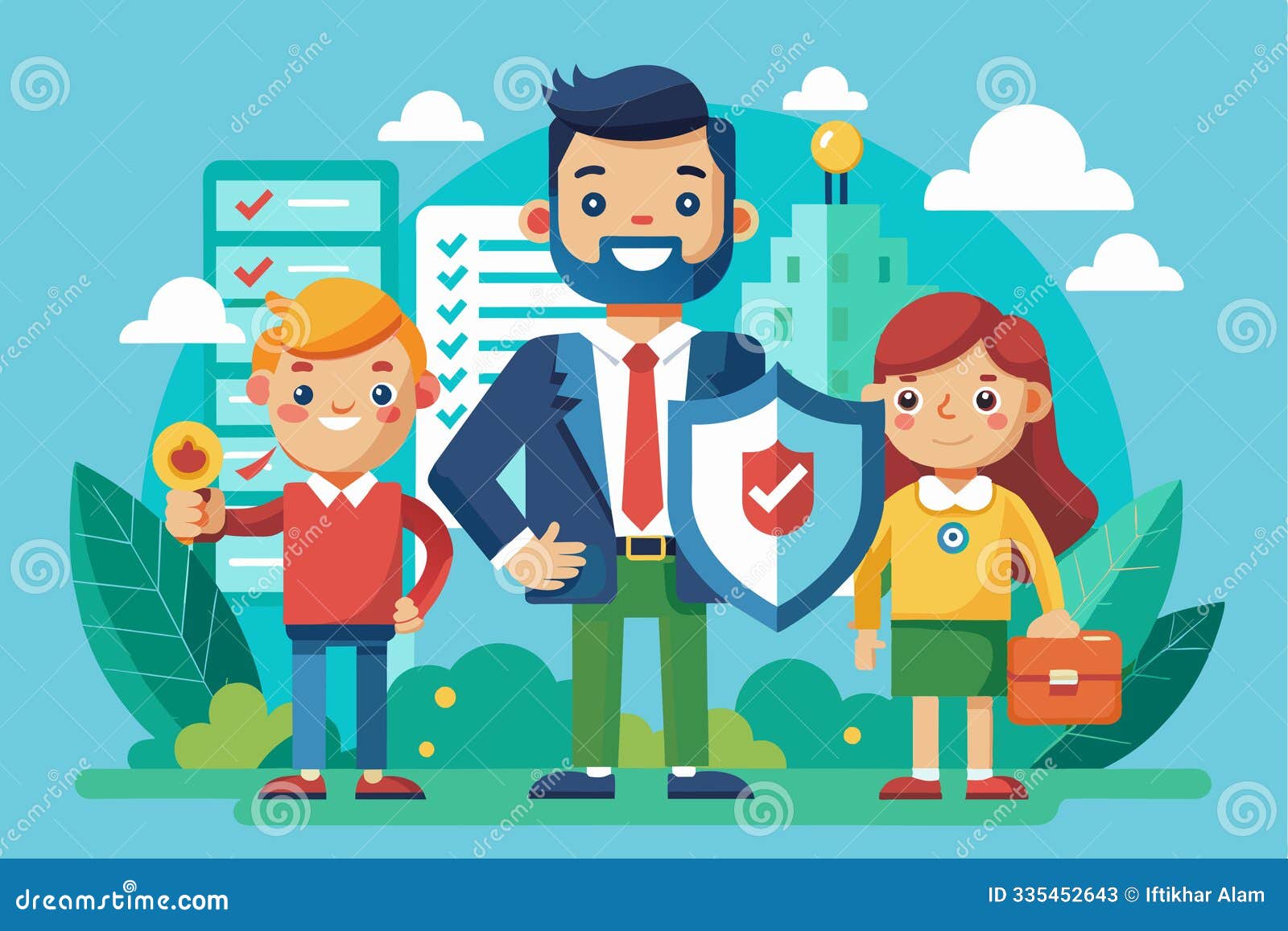 A Cartoon Features Three Characters Engaged in Friendly Discussions ...