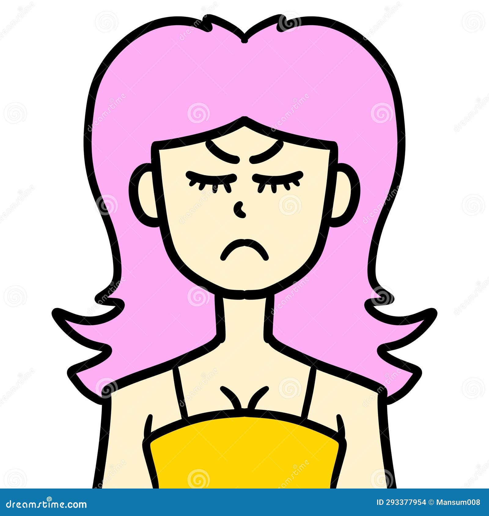 A Female Angry Passenger Standing Inside The Airport With Her Luggage ...