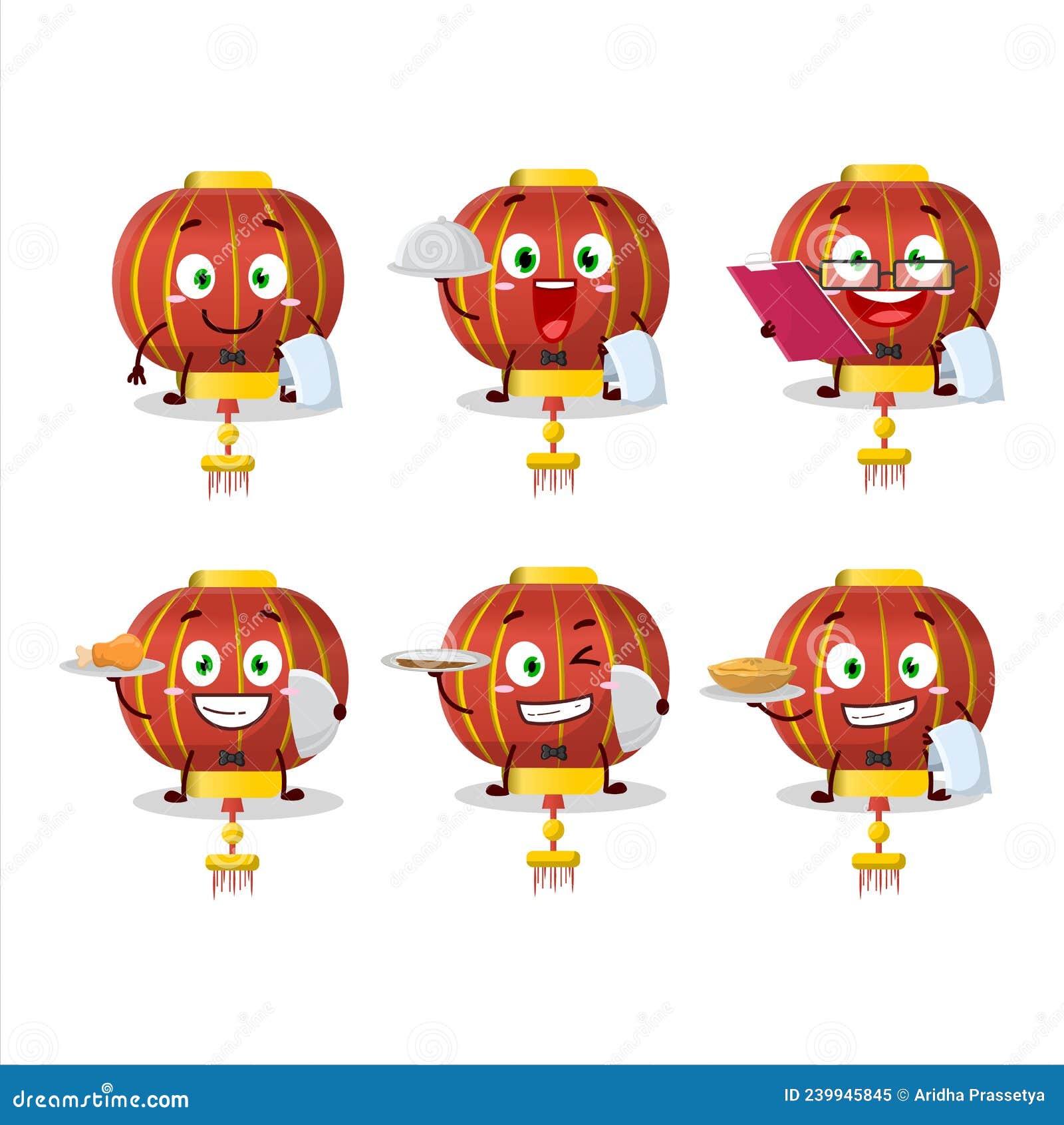 Cartoon-Figur Mit Einer Platte Vektor Abbildung - Illustration von ...