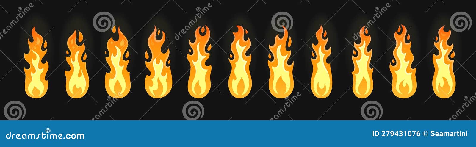 Purple Fireball Sprite