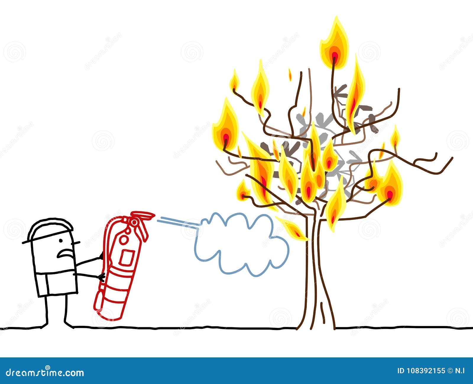 Burning Tree Stock Illustrations – 3,535 Burning Tree Stock ...