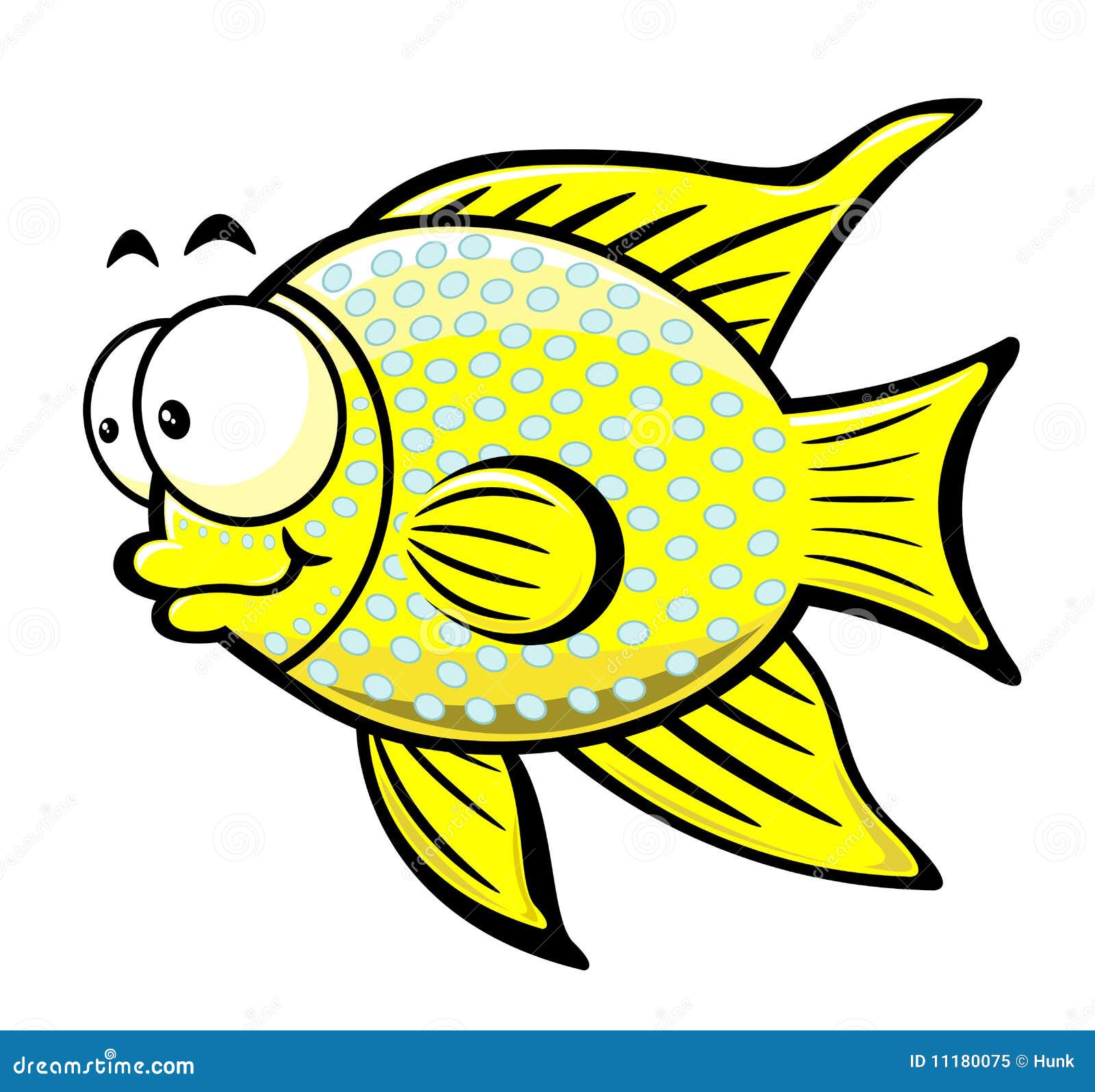 Cartoon Fish Head With Speech Bubble Royalty-Free Stock Image ...