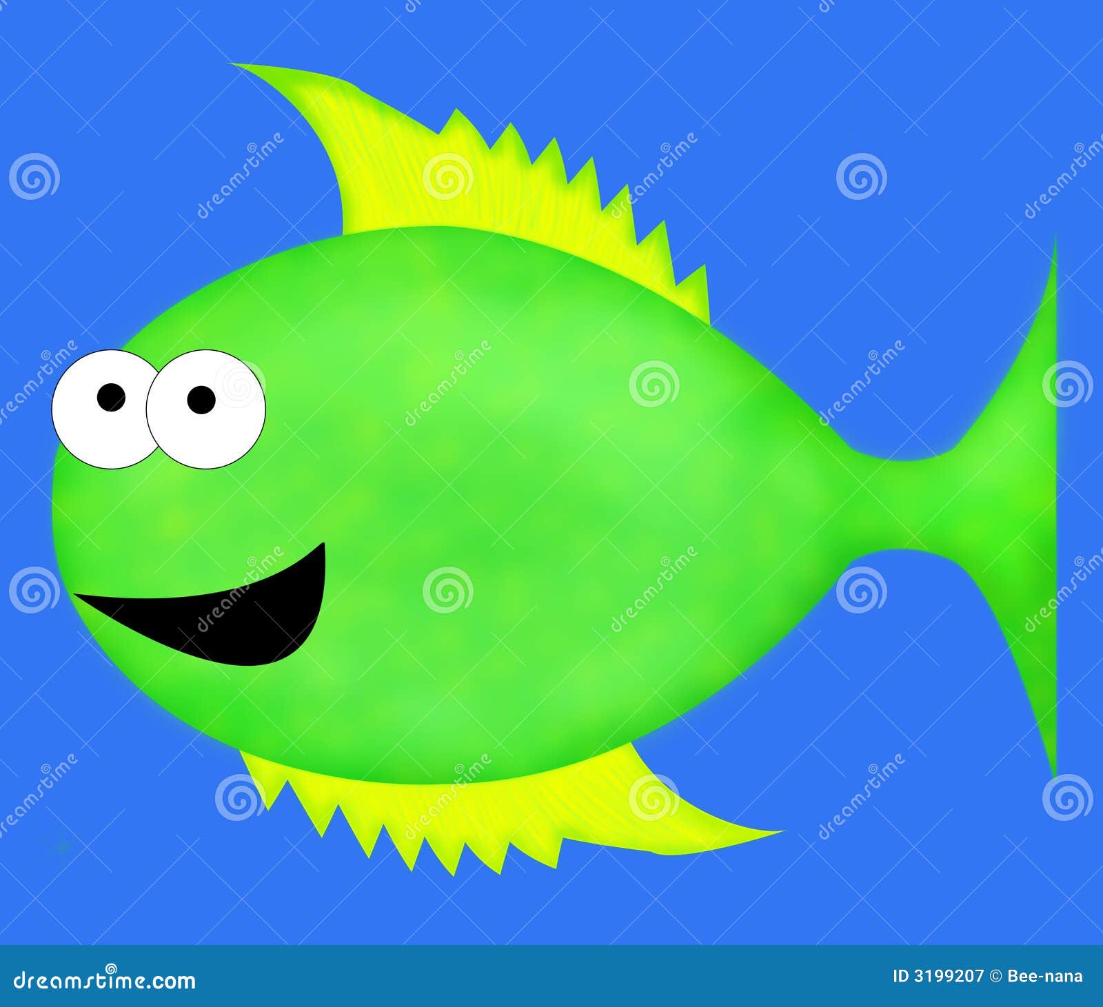 Cartoon Fish Stock Image | CartoonDealer.com #3199207