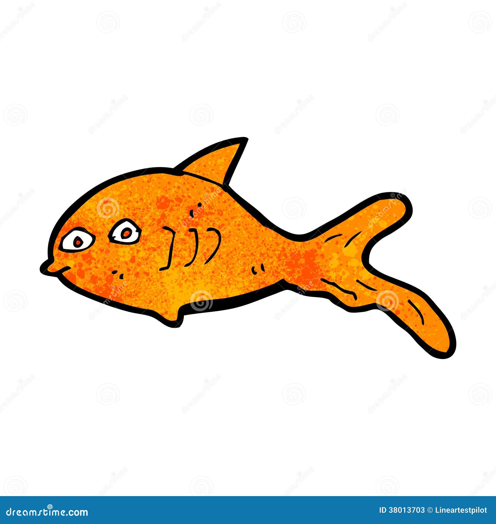 Cartoon fish stock vector. Illustration of character - 38013703
