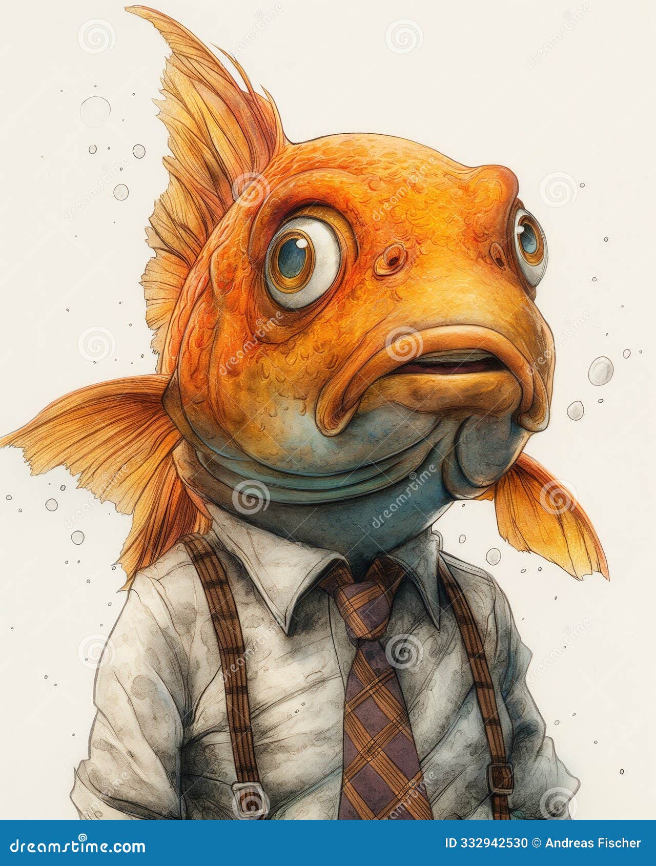 Cartoon Fish In Aquarium Stock Photo | CartoonDealer.com #215677404