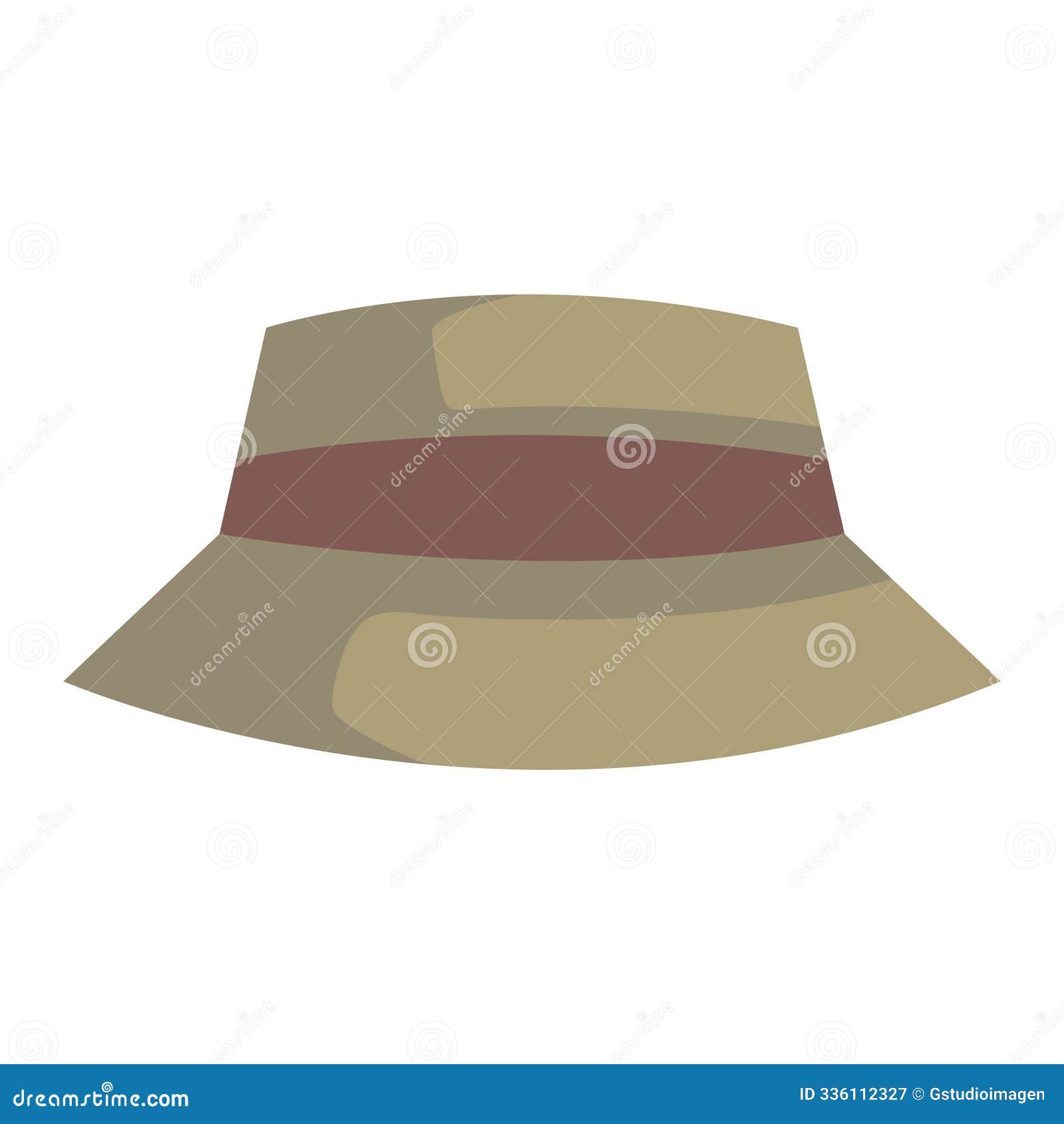 Cartoon of Fisherman Hook Hat Stock Illustration - Illustration of ...