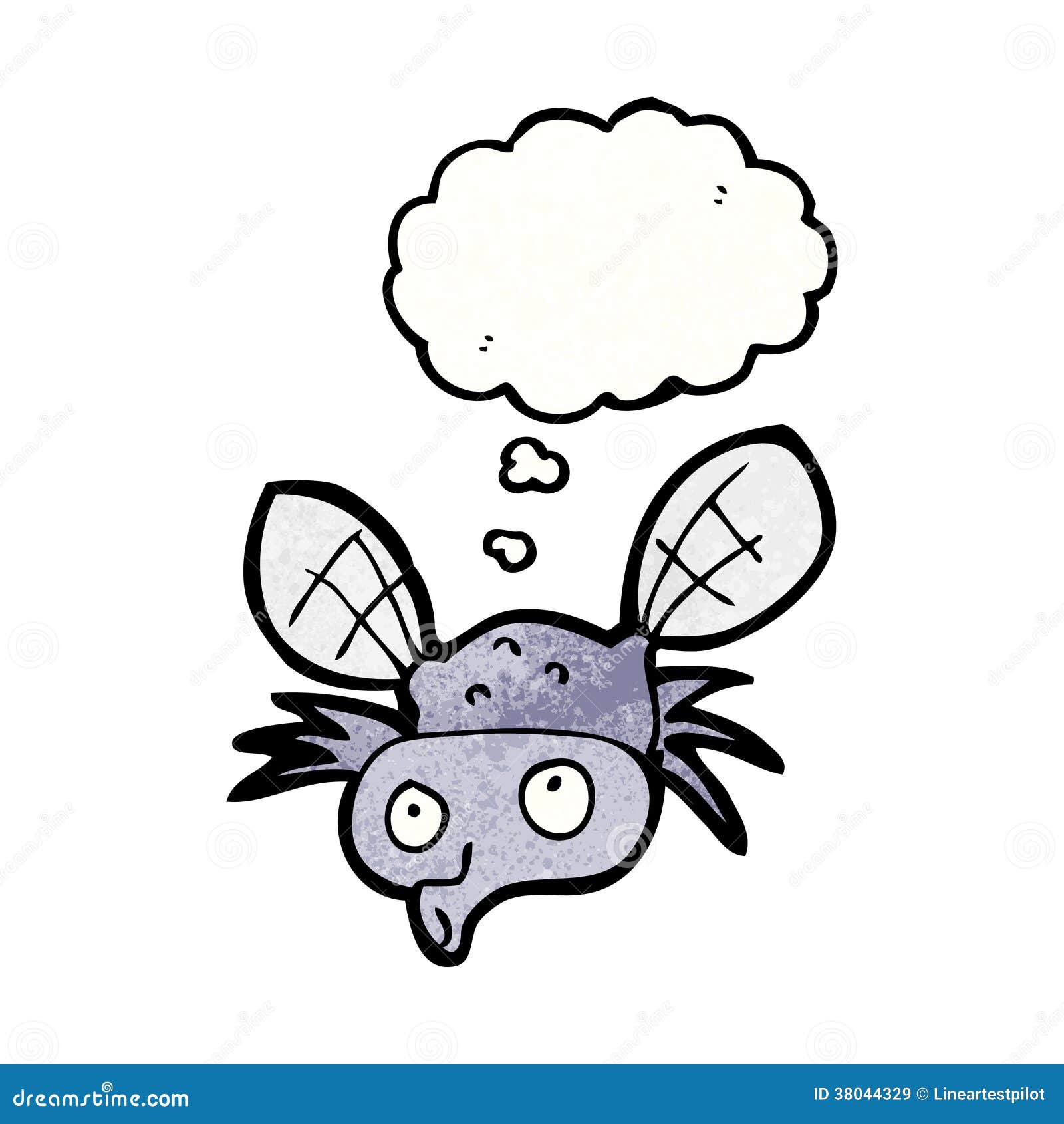 Cartoon fly stock vector. Illustration of drawing, silly - 38044329