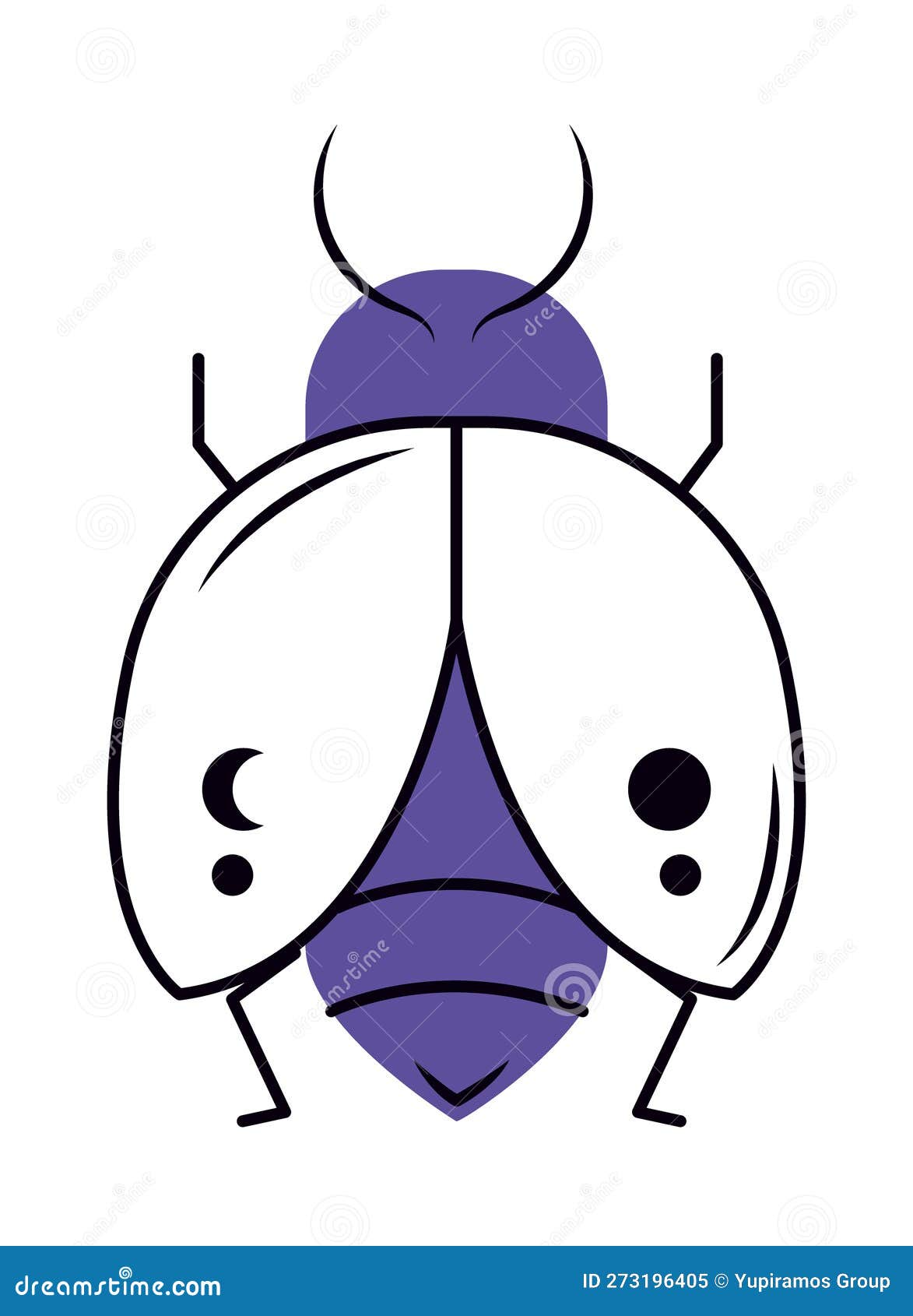 Cartoon fly icon stock vector. Illustration of conservation - 273196405