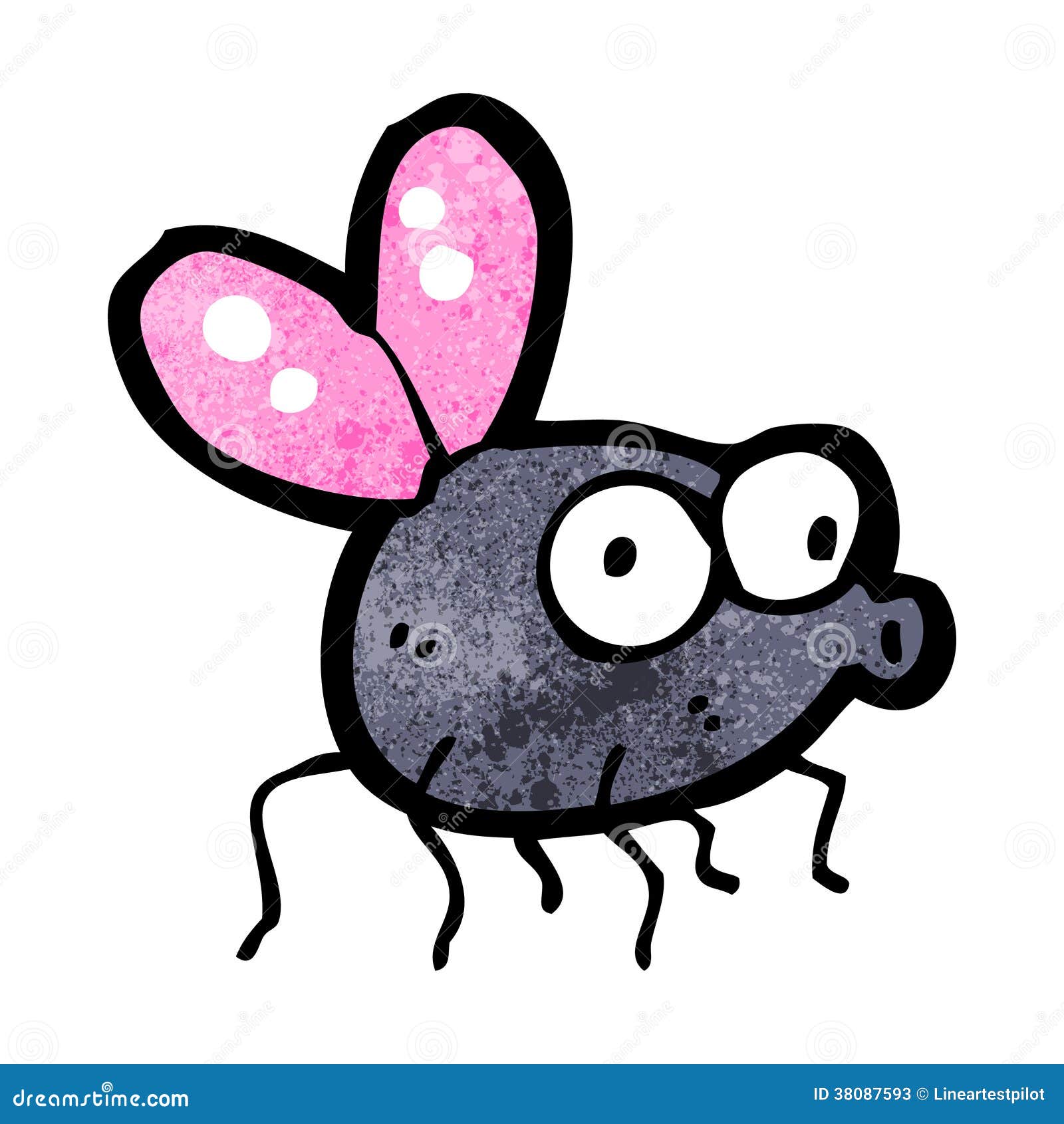 Cartoon fly stock vector. Illustration of clip, traditional - 38087593