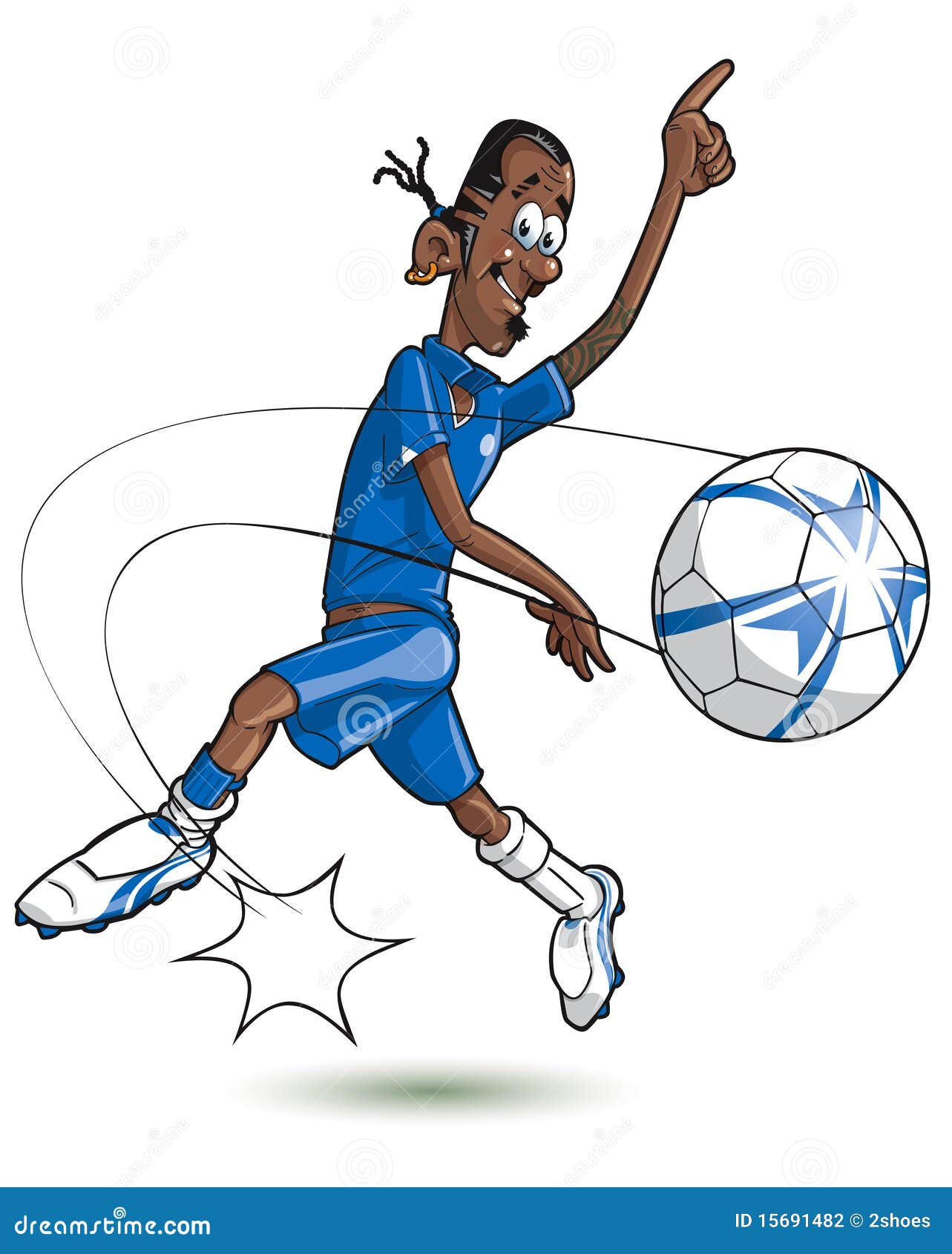 Cartoon Football Player Icon | CartoonDealer.com #21530385