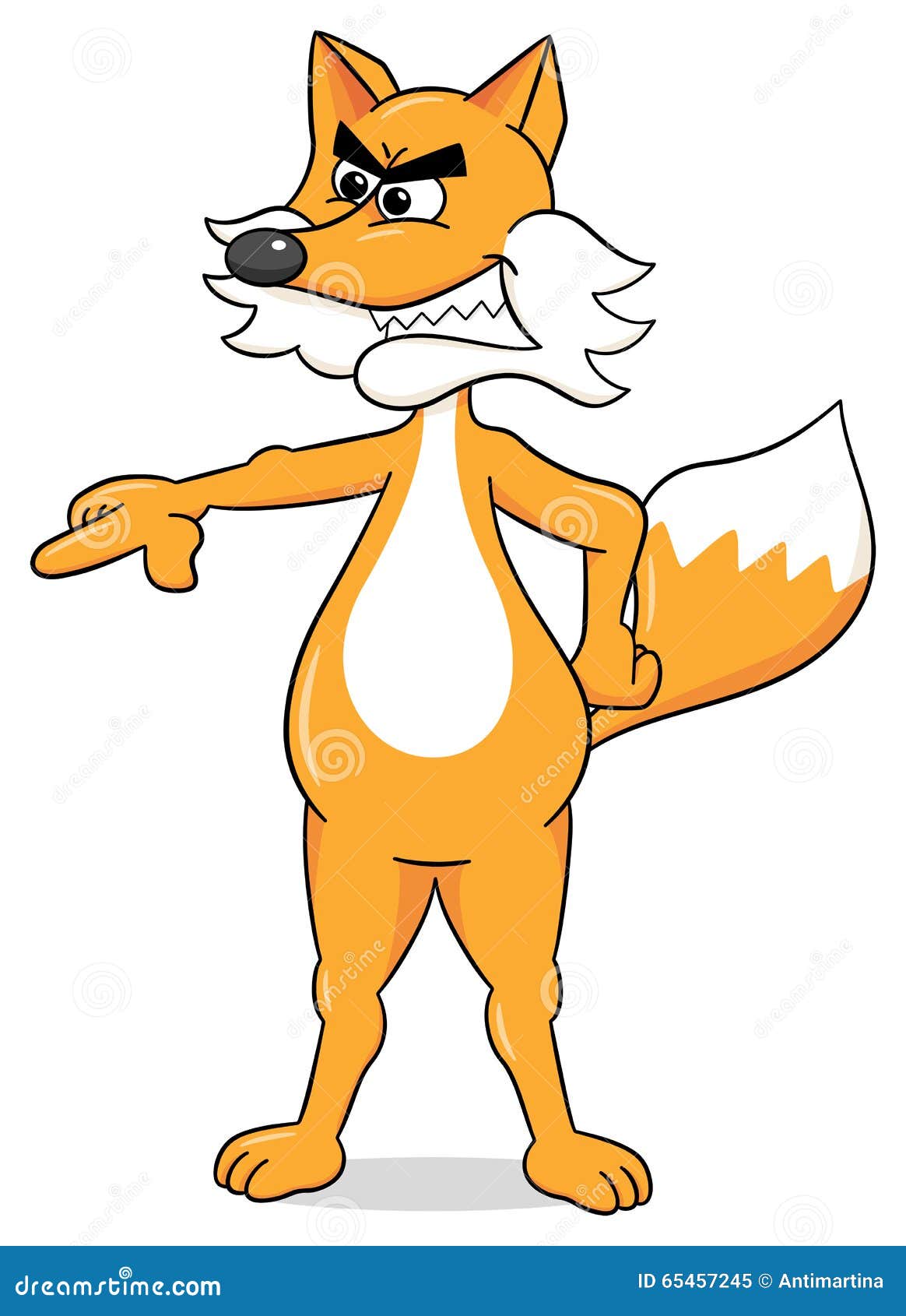 Cartoon Man Accusing Royalty-Free Stock Image | CartoonDealer.com #37028620