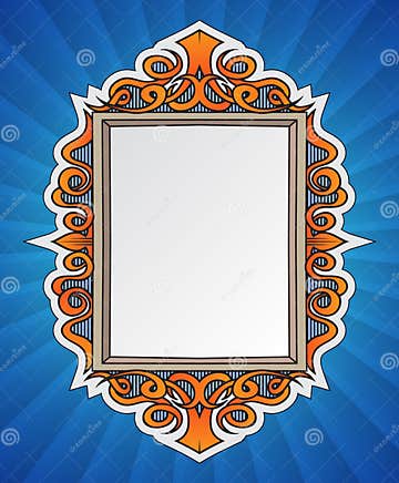 Cartoon frame stock vector. Illustration of hand, object - 39807840