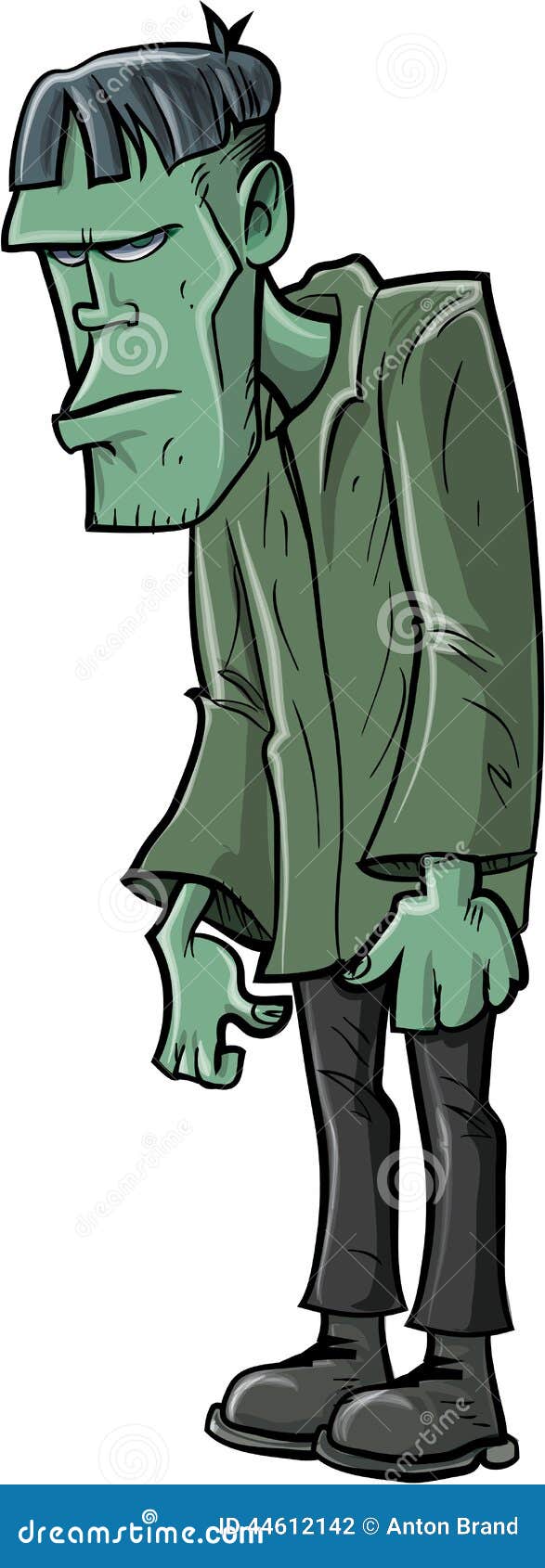 Cartoon Frankenstein Character | CartoonDealer.com #81674159