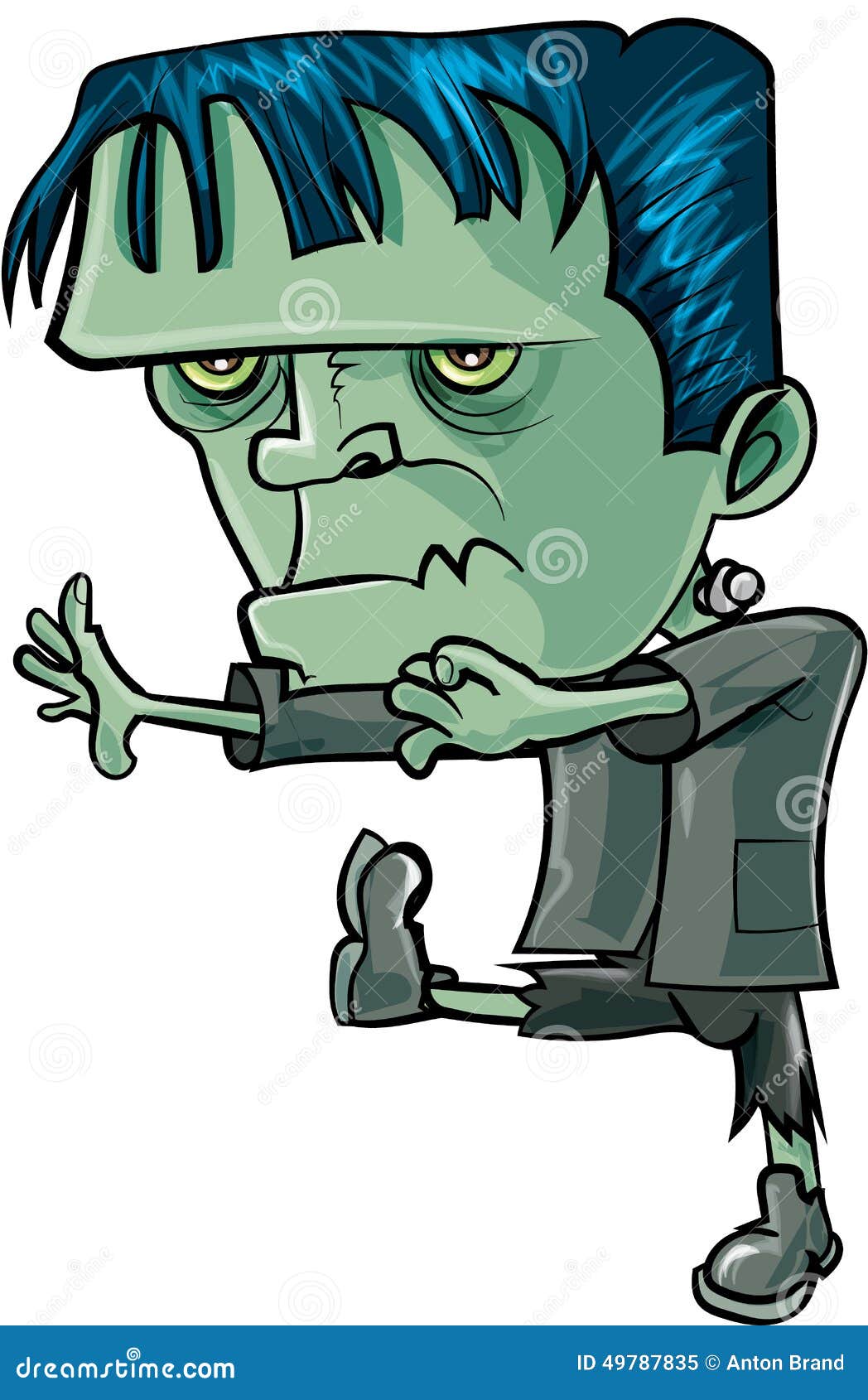 Cartoon Frankenstein | CartoonDealer.com #58814995