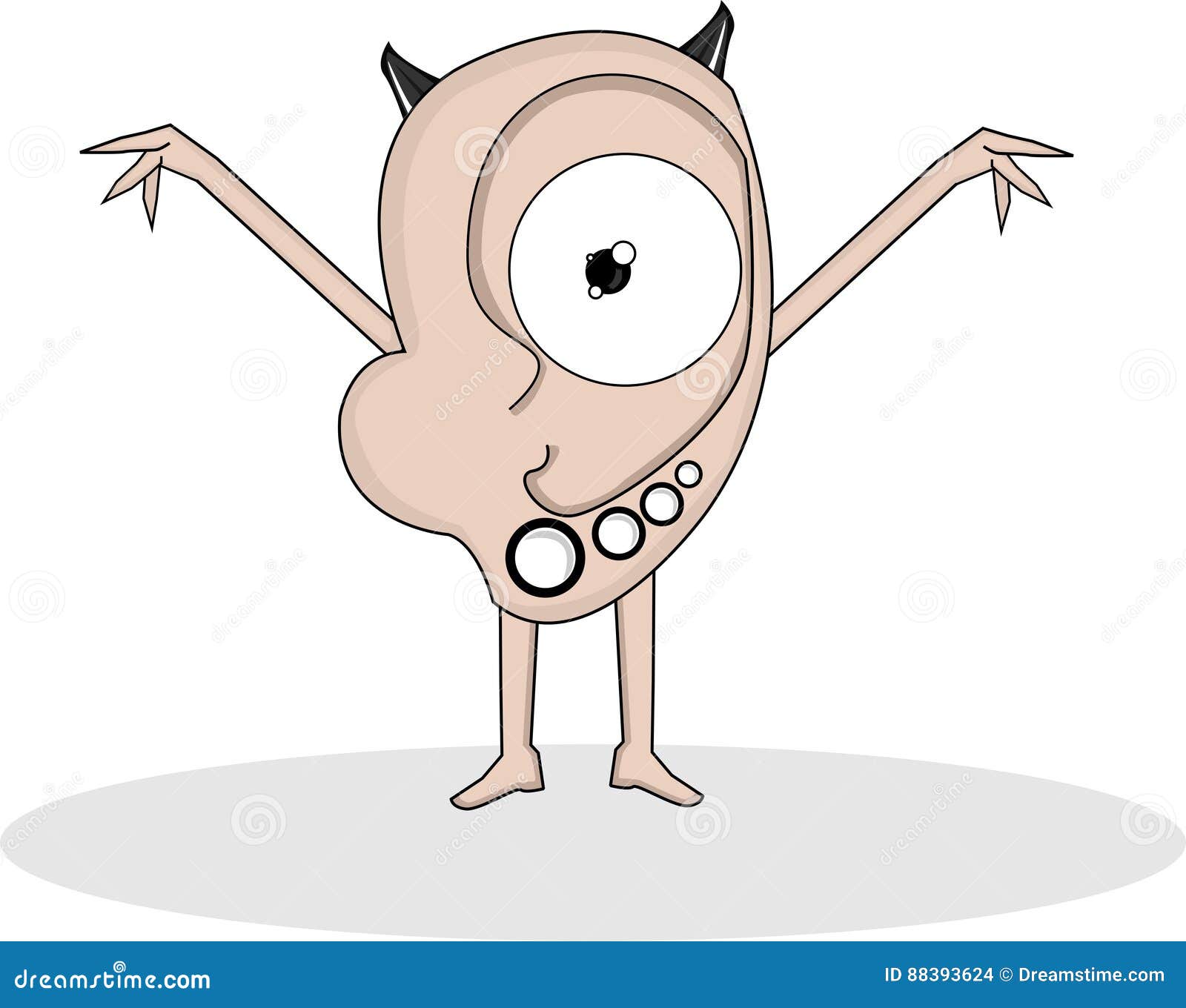 Cartoon Freak Icons. Vector Illustration | CartoonDealer.com #22966258